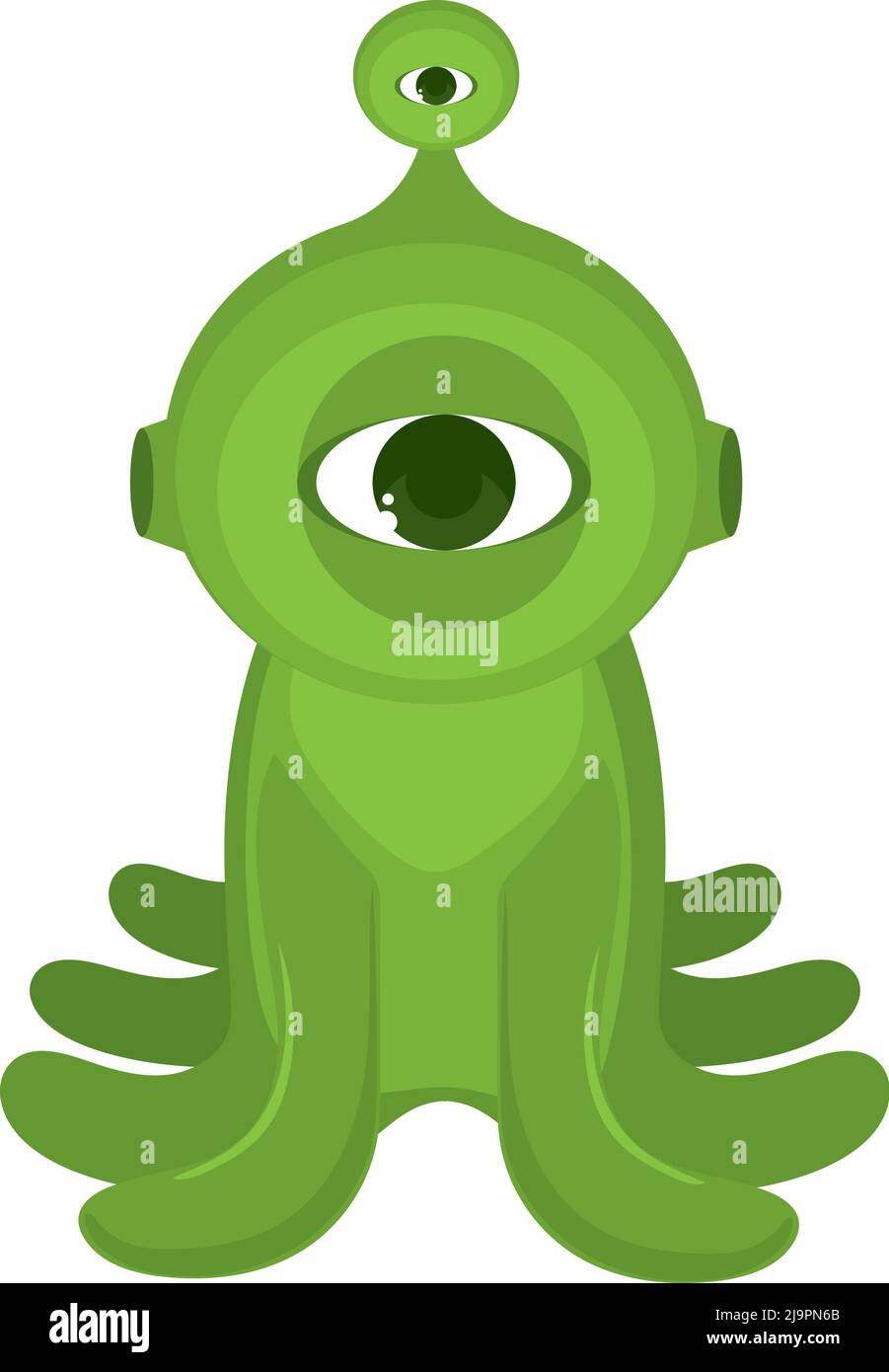 space alien cartoon Stock Vector Image & Art - Alamy