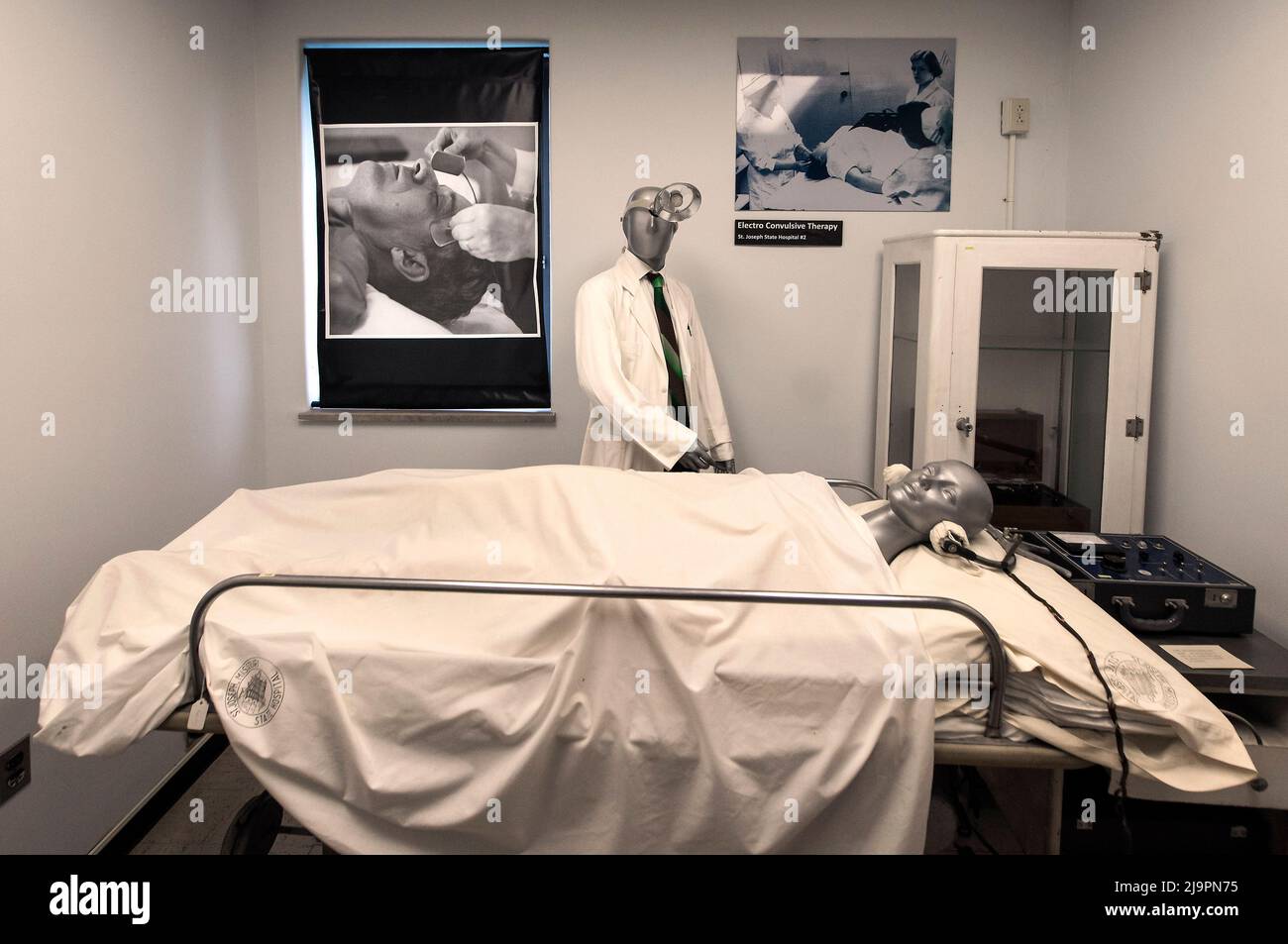 St. Joseph, Missouri, USA. 24th May, 2022. The Glore Psychiatric Museum ...