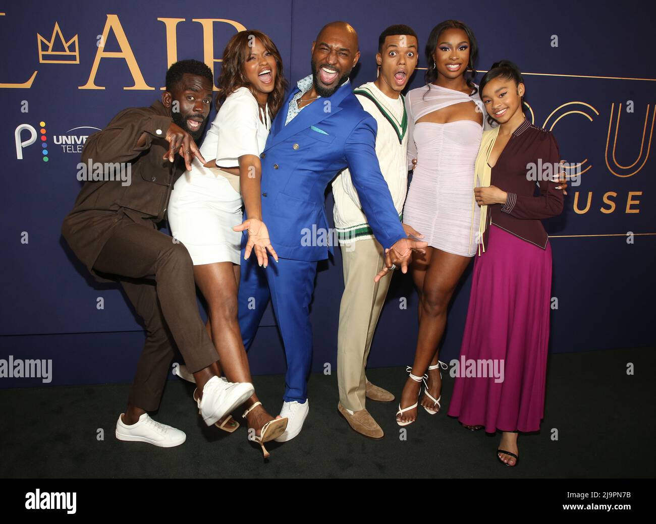 Hollywood, Ca. 24th May, 2022. Jimmy Akingbola, Cassandra Freeman ...