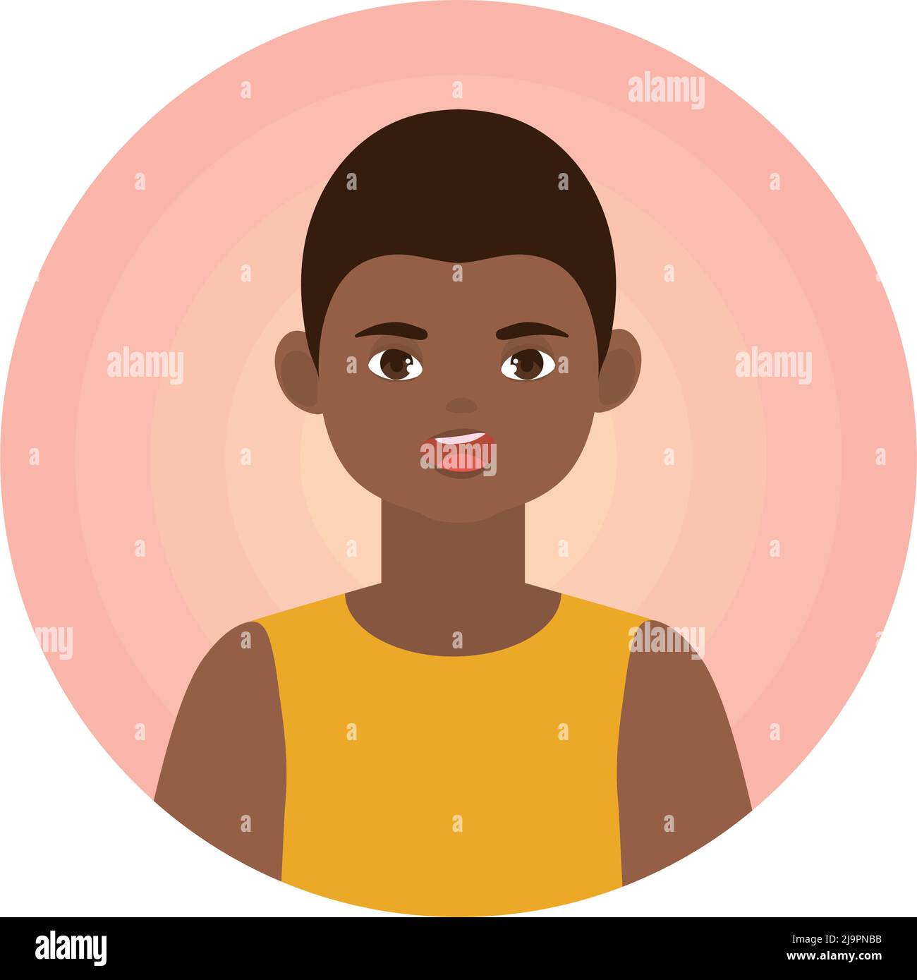 afro american man avatar Stock Vector Image & Art - Alamy