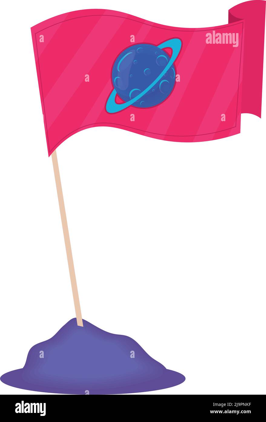 space flag exploration Stock Vector Image & Art - Alamy