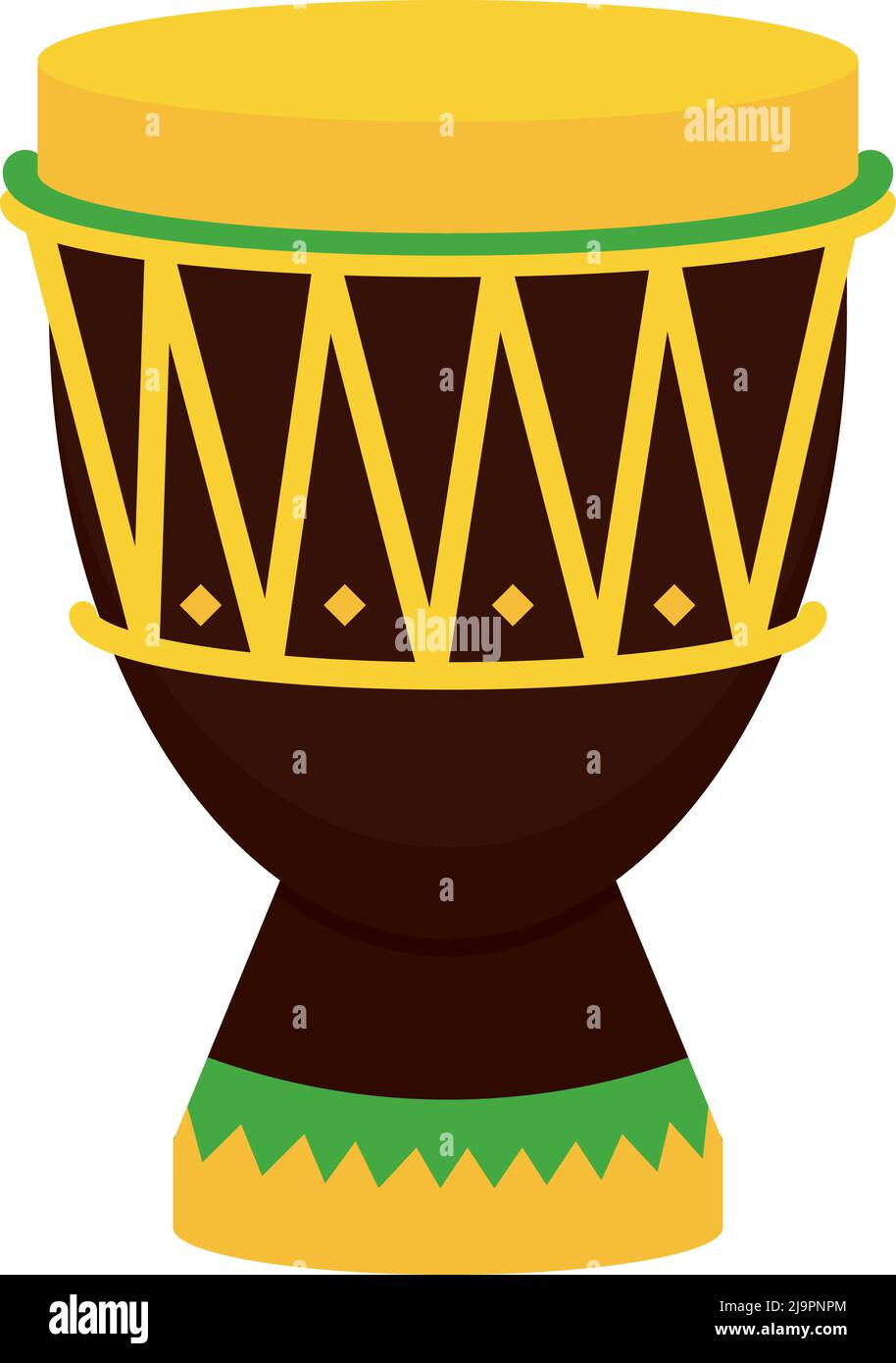 african drum instrument Stock Vector Image & Art - Alamy