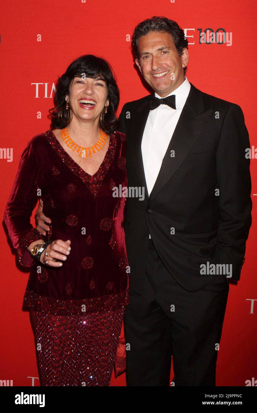 Christiane Amanpour and husband James Rubin attend the eighth annual ...