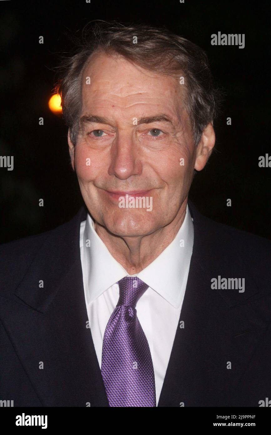 Charlie Rose attends the Vanity Fair Party to celebrate the Tribeca ...