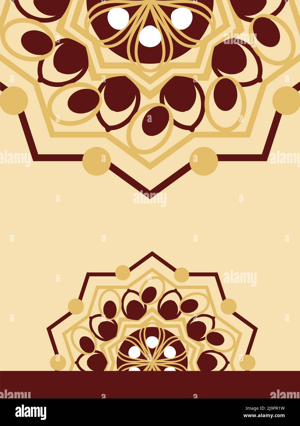 mandalas flower motif Stock Vector Image & Art - Alamy