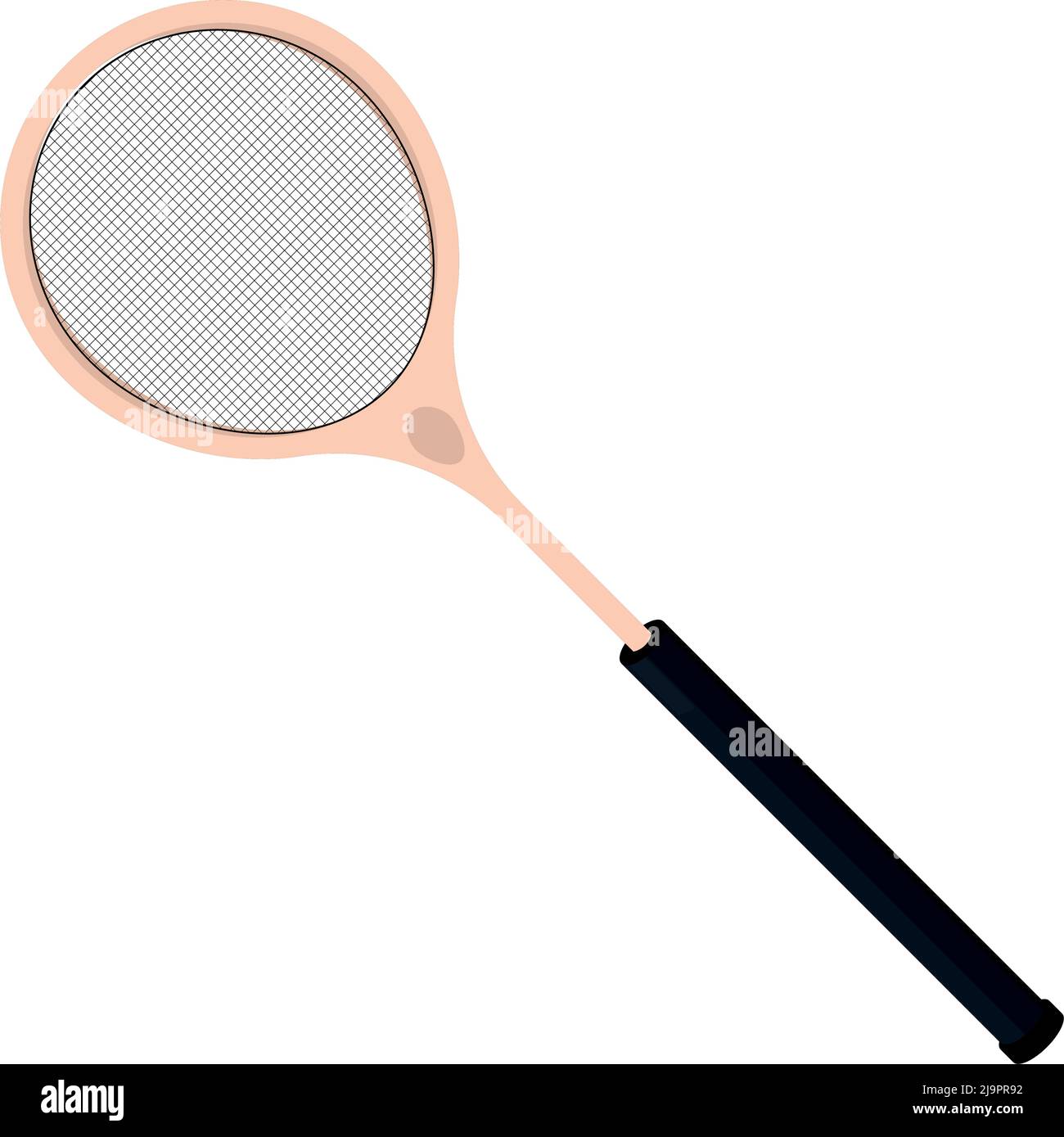 sport badminton racket Stock Vector Image & Art - Alamy
