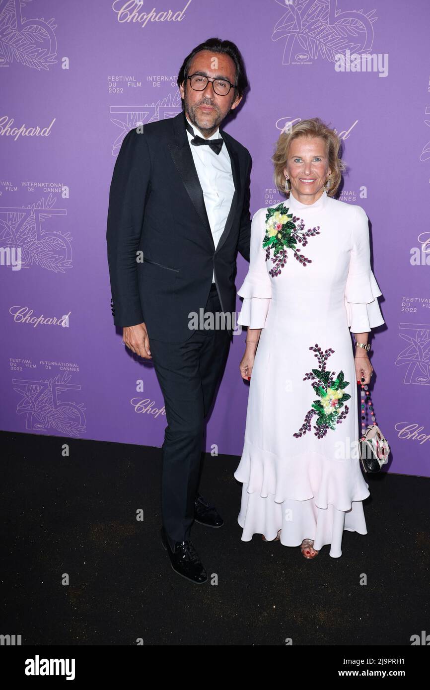 Iris Knobloch attends the "Cannes 75" Anniversary Dinner during the ...