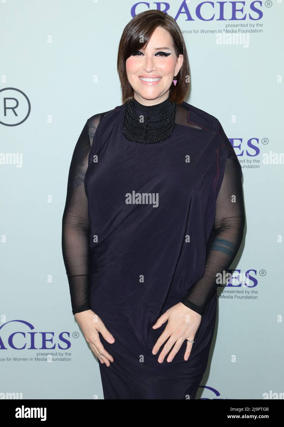 Our Lady J arrives at The 47th Annual Gracie Awards held at The Beverly ...