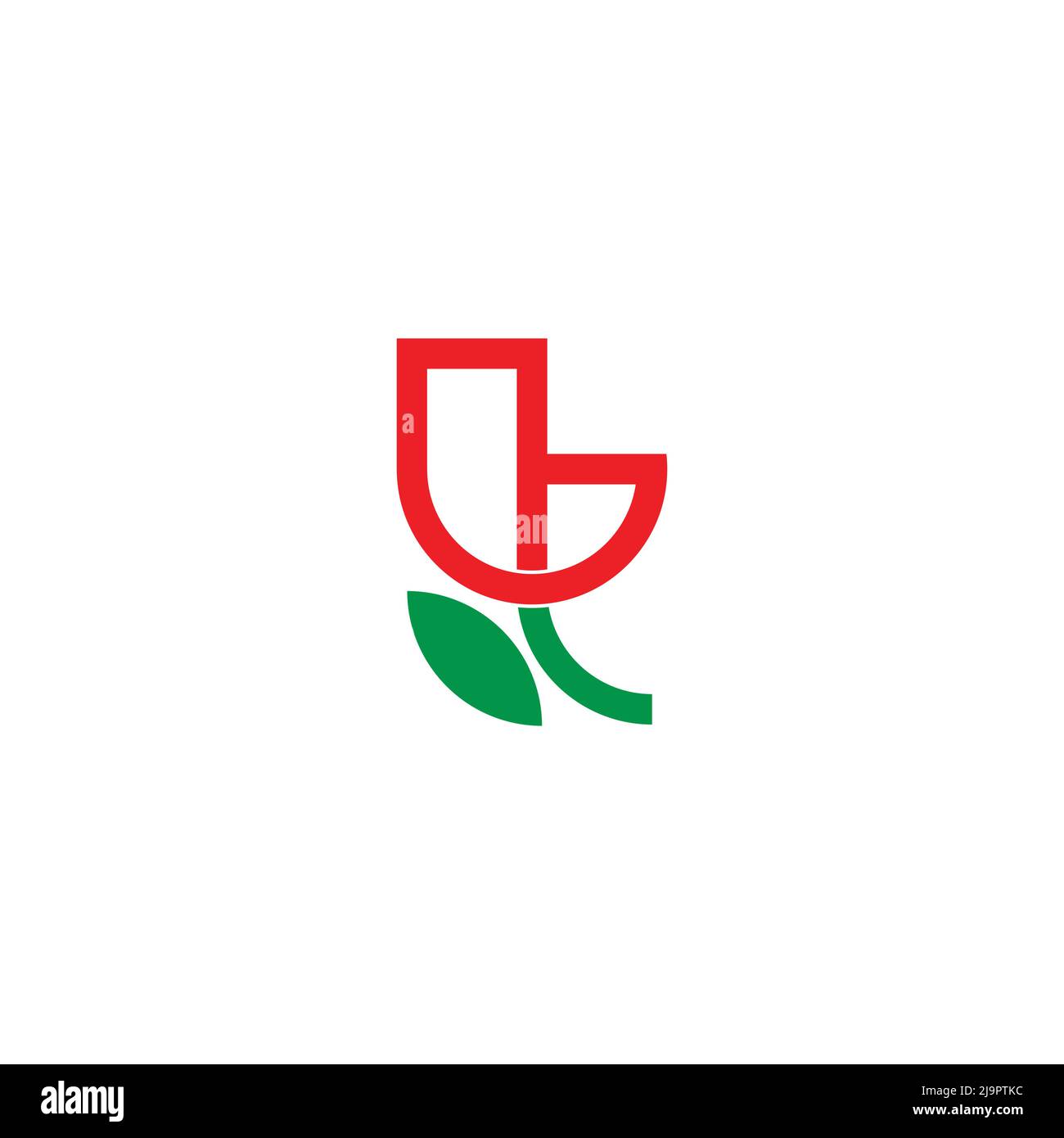 L leaf vector vectors Cut Out Stock Images & Pictures - Alamy