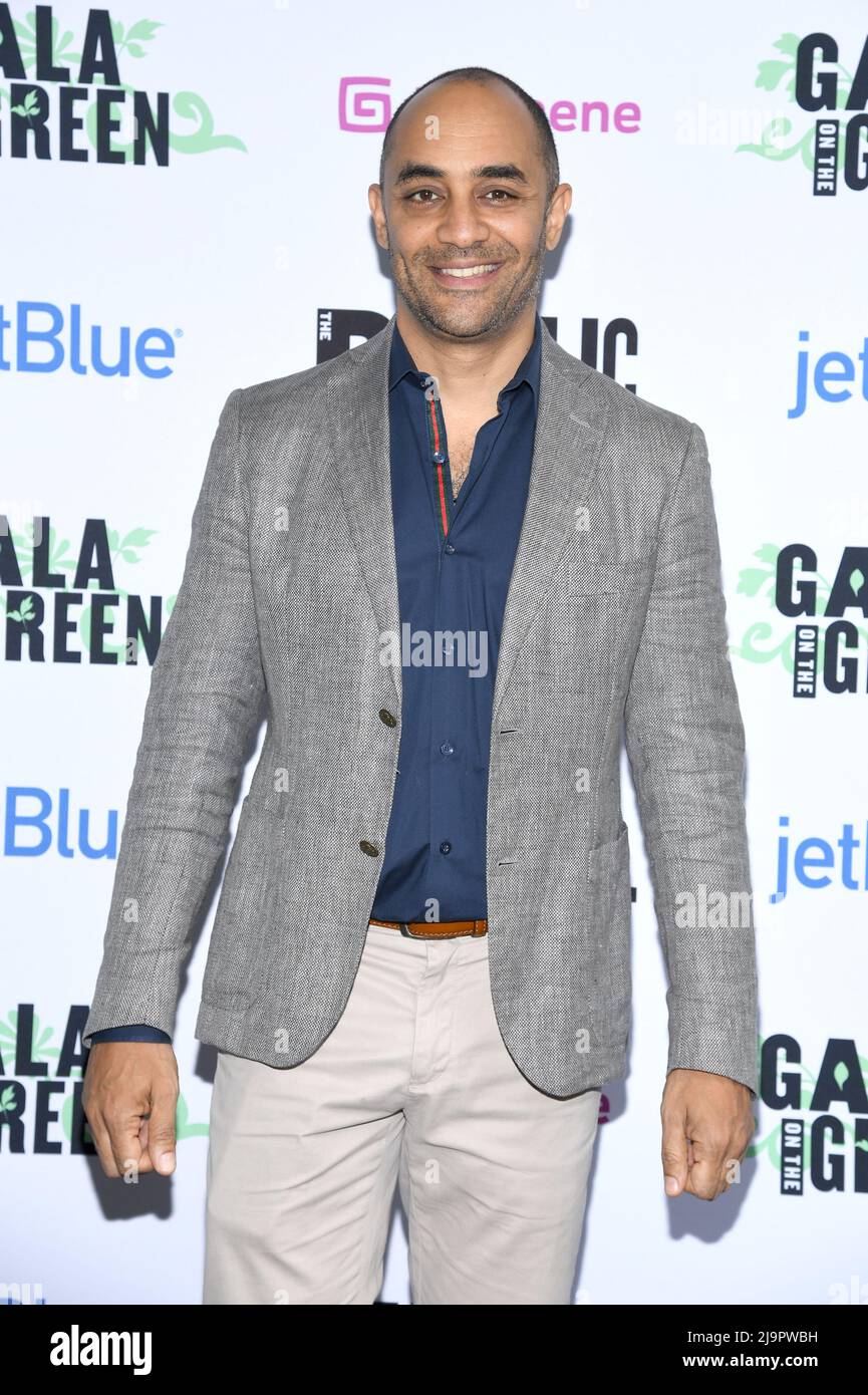 New York, USA. 24th May, 2022. Saheem Ali attends the 2022 Public Theater Gala On The Green at ...