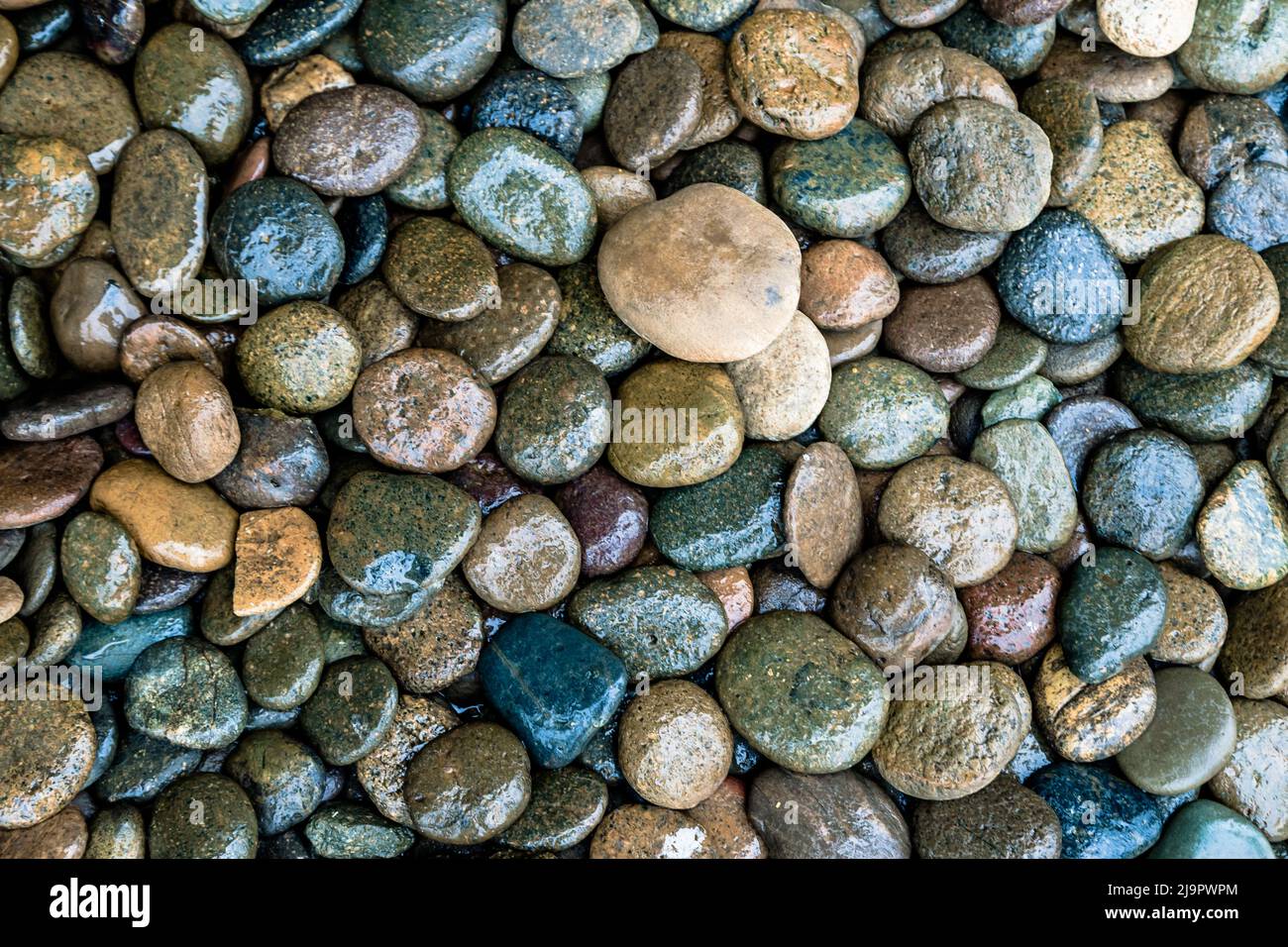 Wet rock river texture background Stock Photo - Alamy