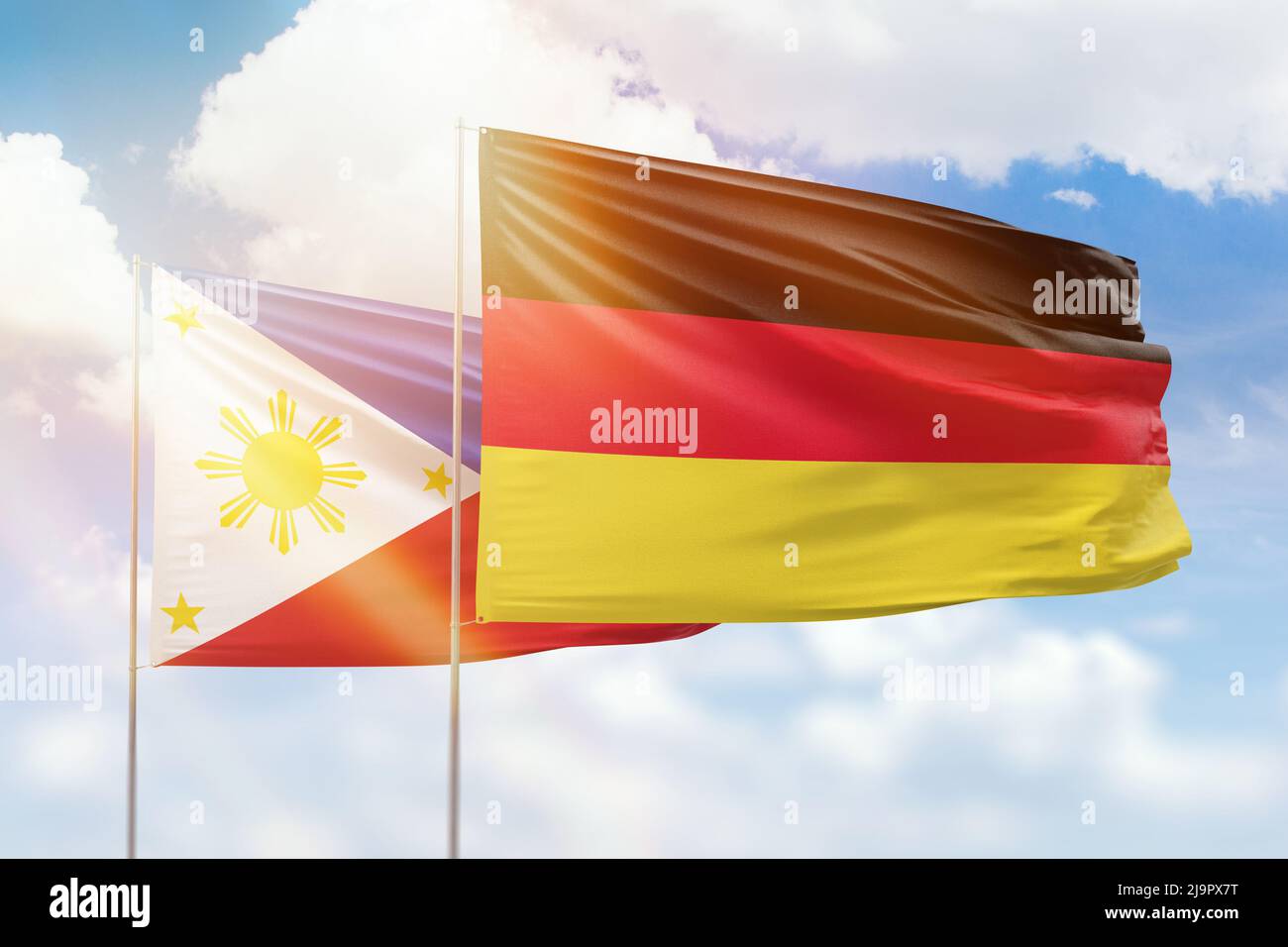 Germany philippines flag hi-res stock photography and images - Alamy