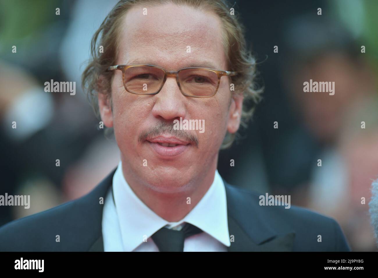 Reda Kateb attending the 75th Anniversary celebration screening of "The ...