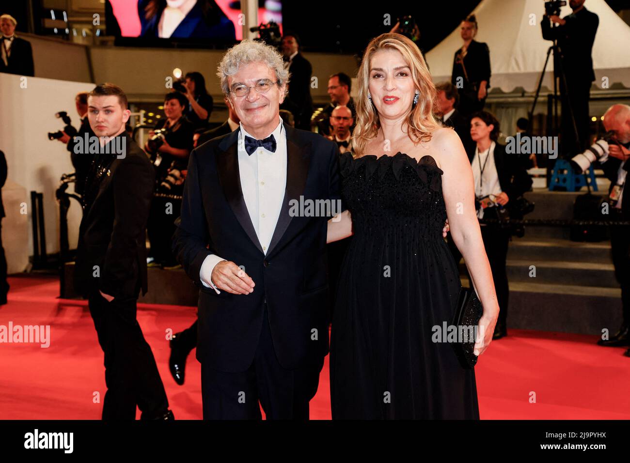 Mario Martone, Ippolita di Majo attend the screening of "Nostalgia ...