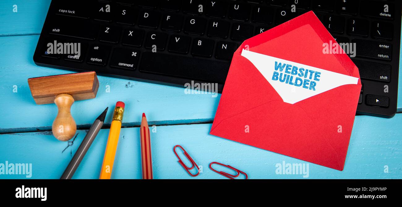 Website builder software hi-res stock photography and images - Alamy