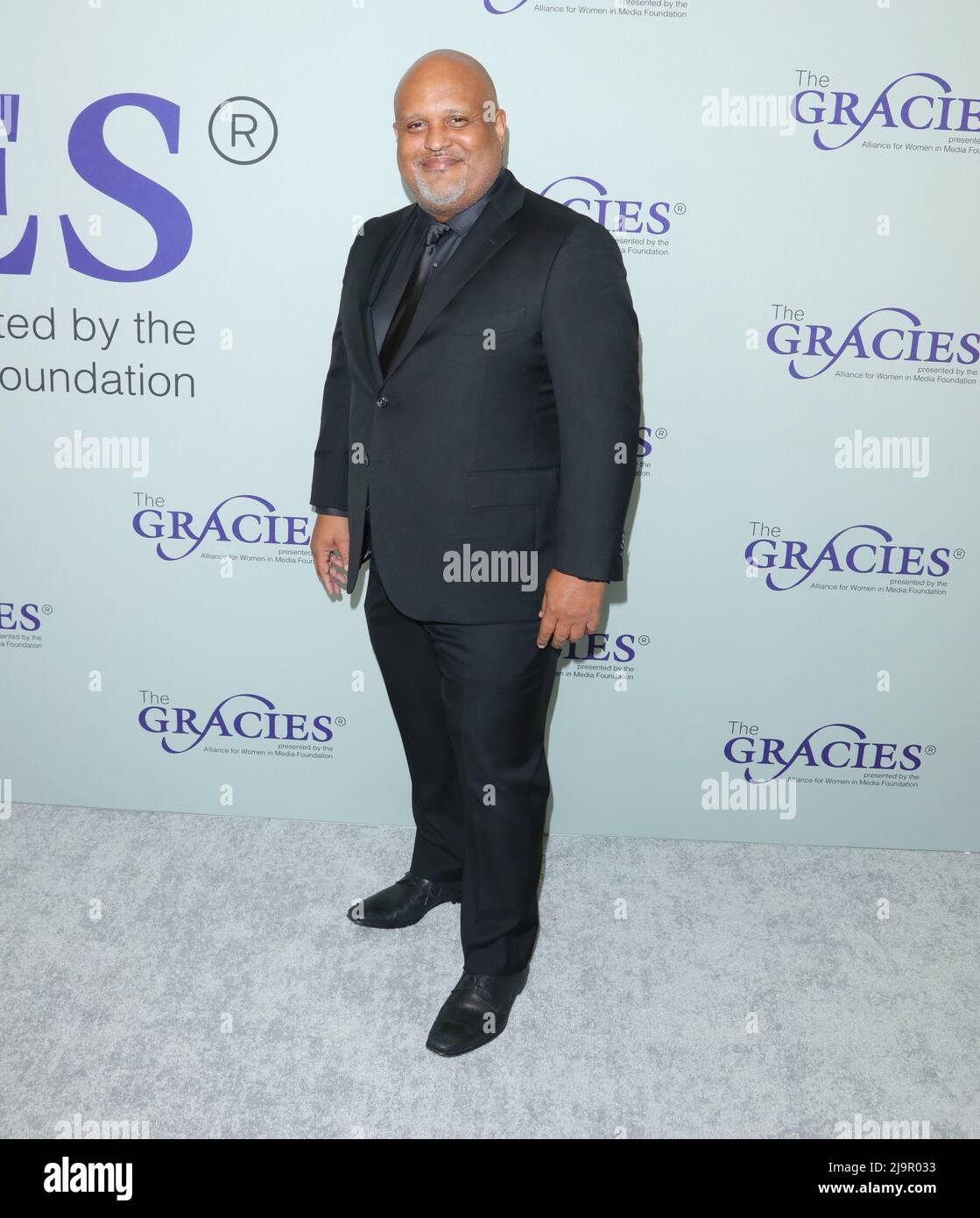 Paul Garnes arrives at The 47th Annual Gracie Awards held at The ...