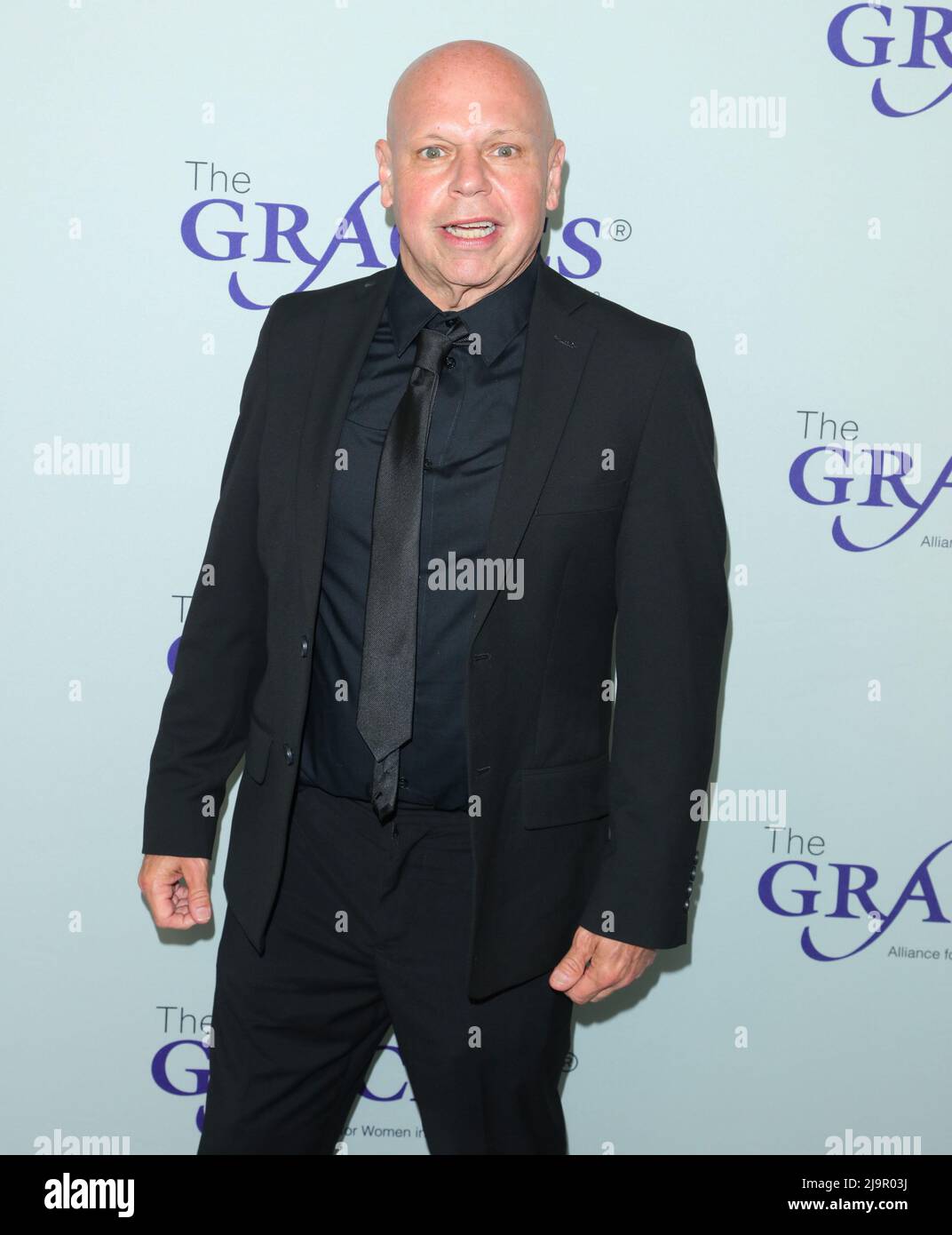 Matt Pinfield arrives at The 47th Annual Gracie Awards held at The ...