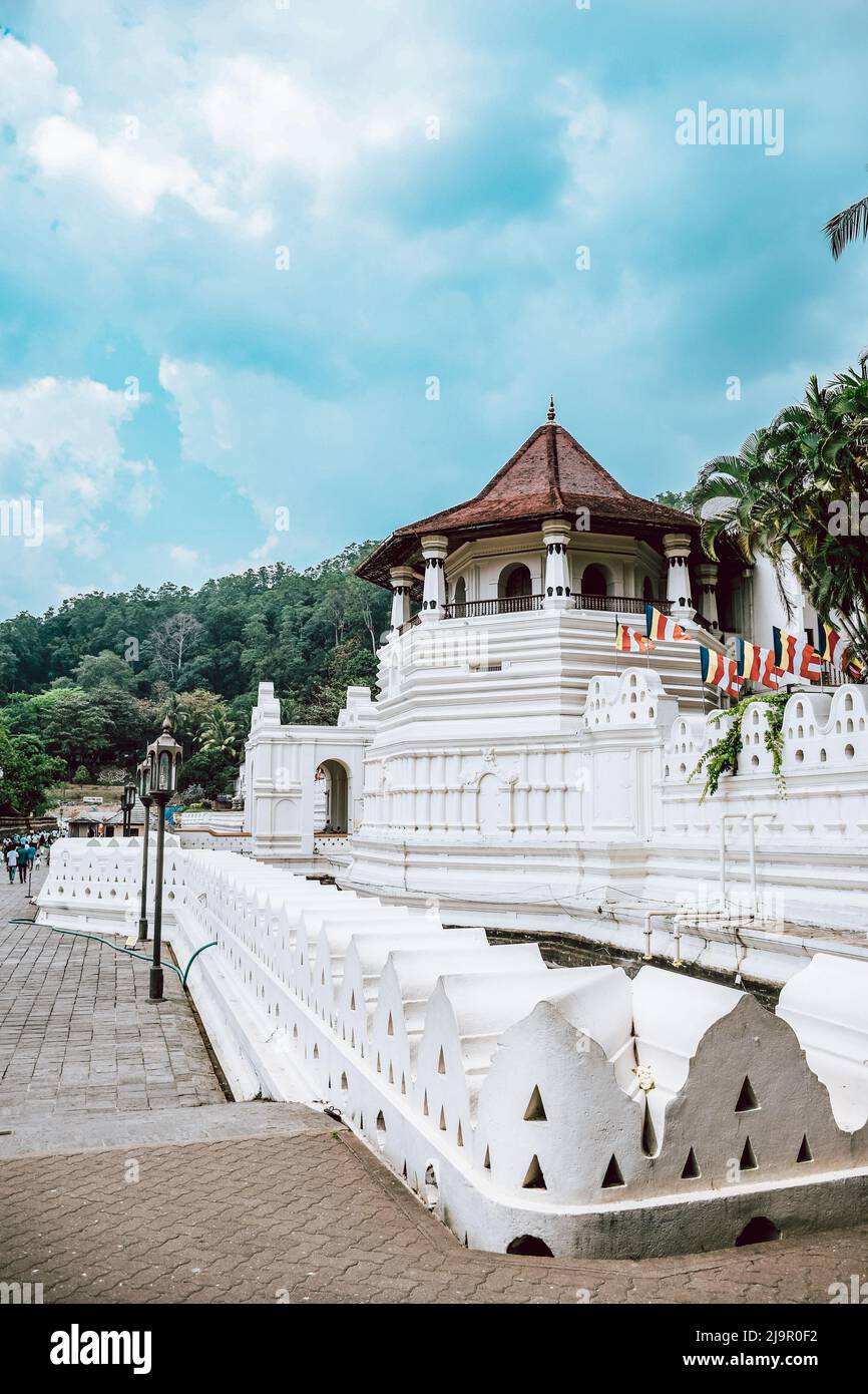 The Temple of the Sacred Tooth Relic or Sri Dalada Maligawa Stock Photo ...