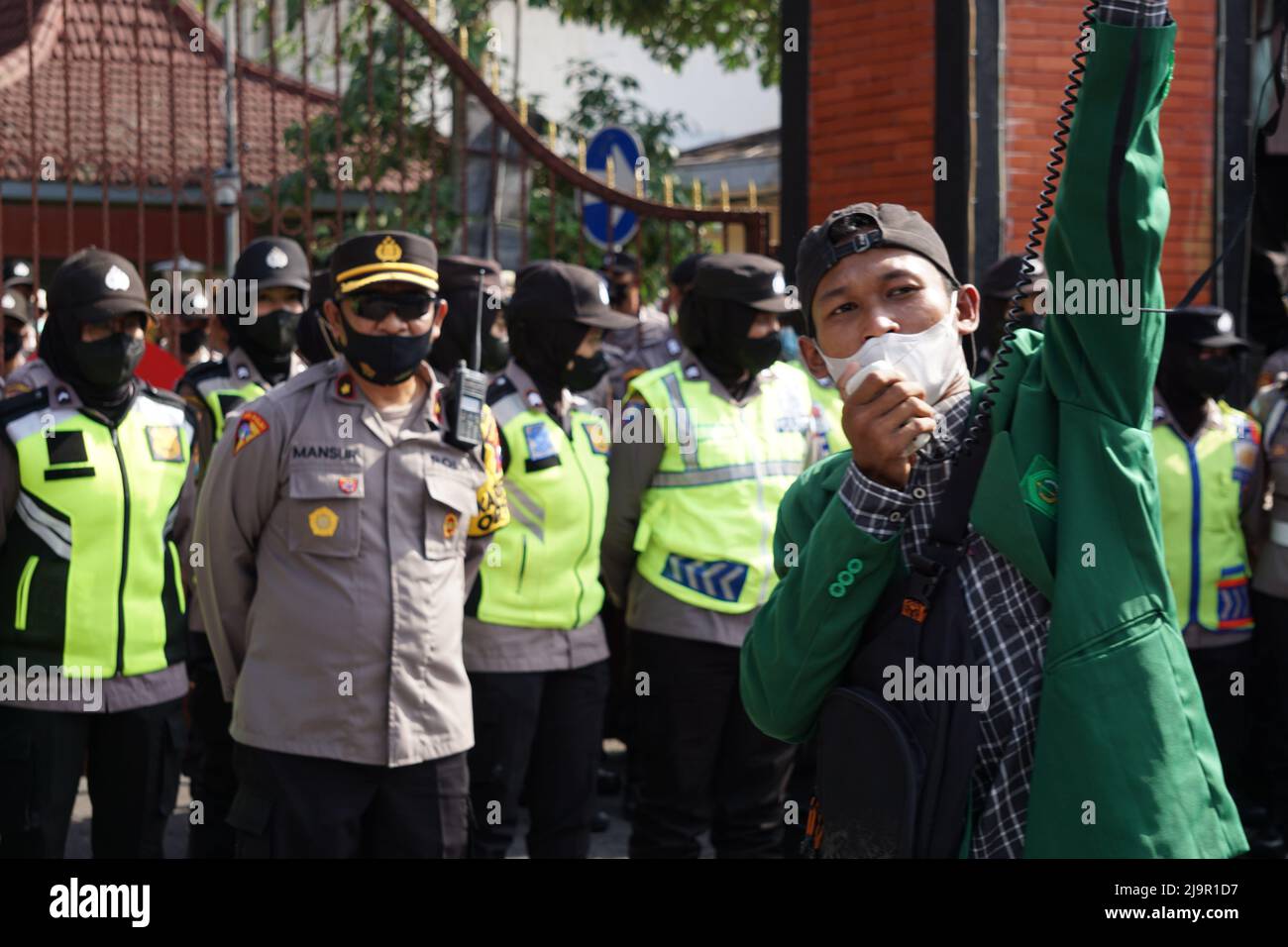 Kediri, East Java, Indonesia - April 18th, 2022 : Indonesian students ...