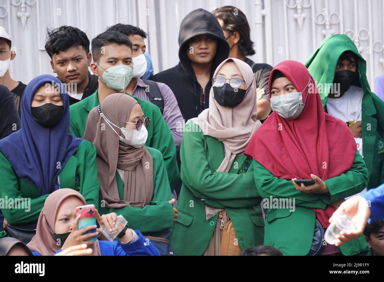 Kediri, East Java, Indonesia - April 18th, 2022 : Indonesian students ...