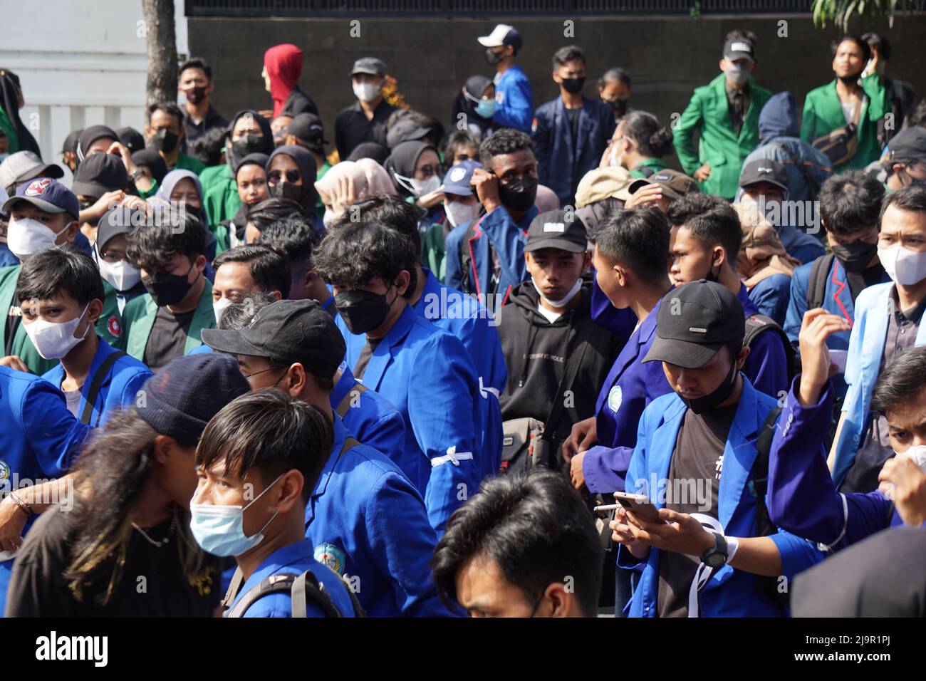 Kediri, East Java, Indonesia - April 18th, 2022 : Indonesian students ...