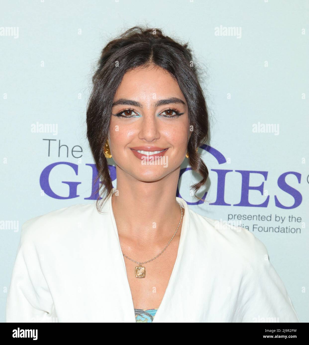 Beverly Hills, USA. 24th May, 2022. Medalion Rahimi arrives at The 47th ...