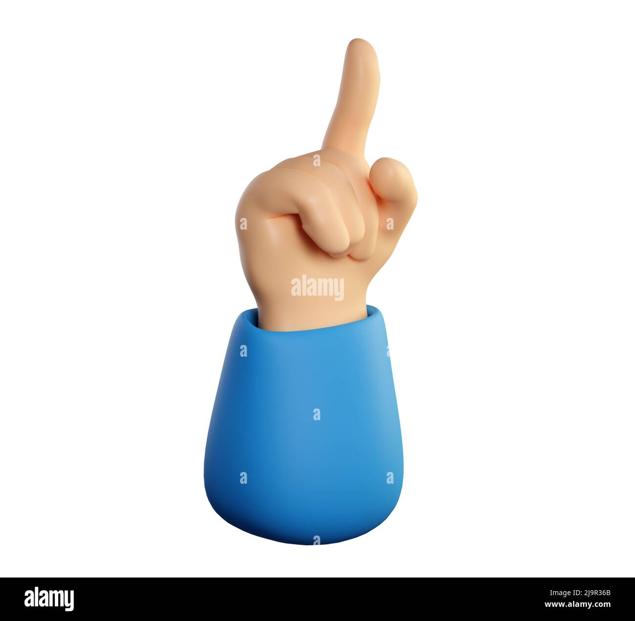 Pointing human hand. Touch, click or attention one finger sign of ...