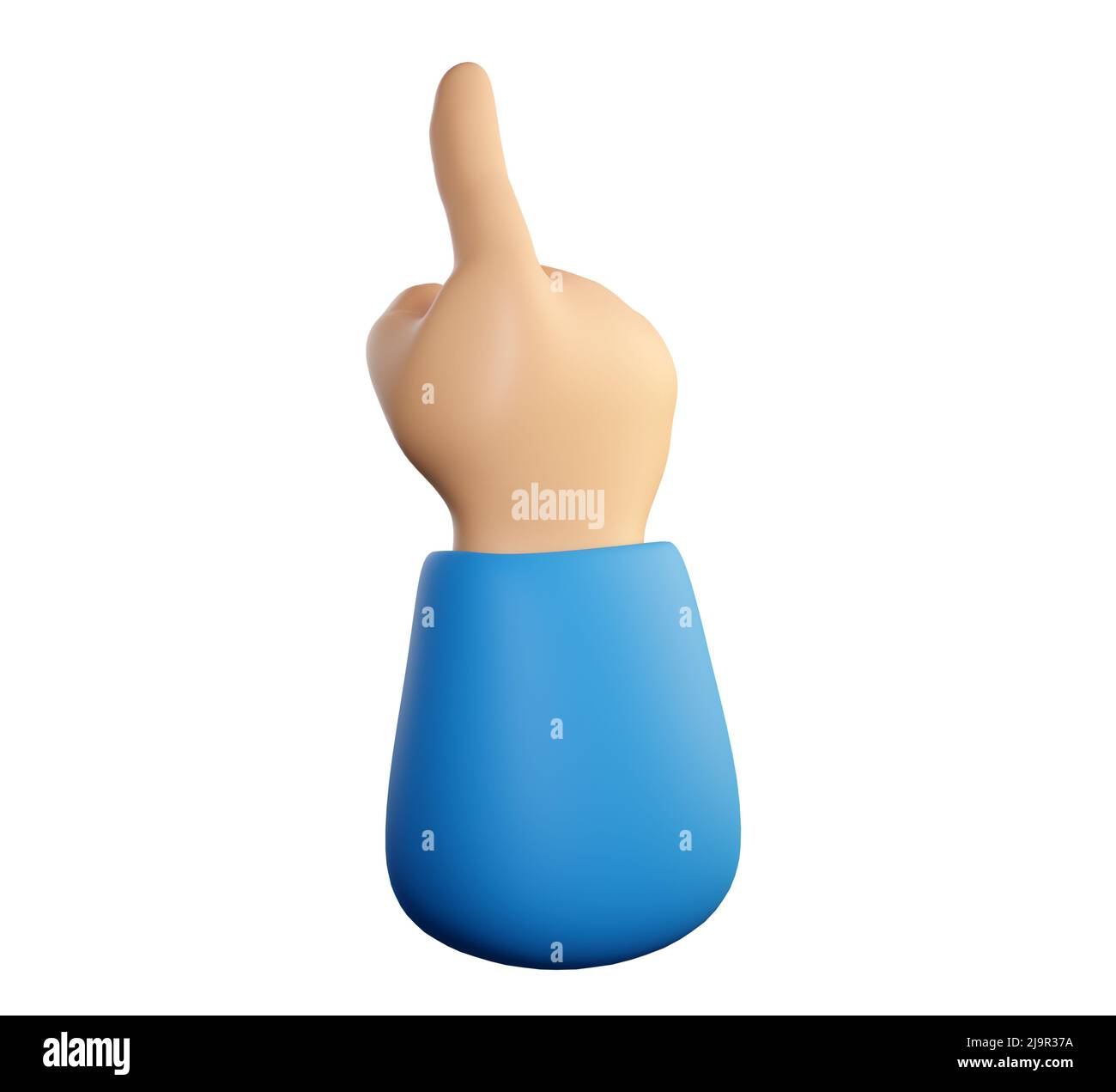 Pointing human hand. Touch, click or attention one finger sign of ...