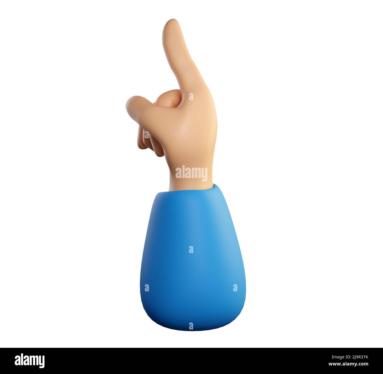 Pointing human hand. Touch, click or attention one finger sign of ...