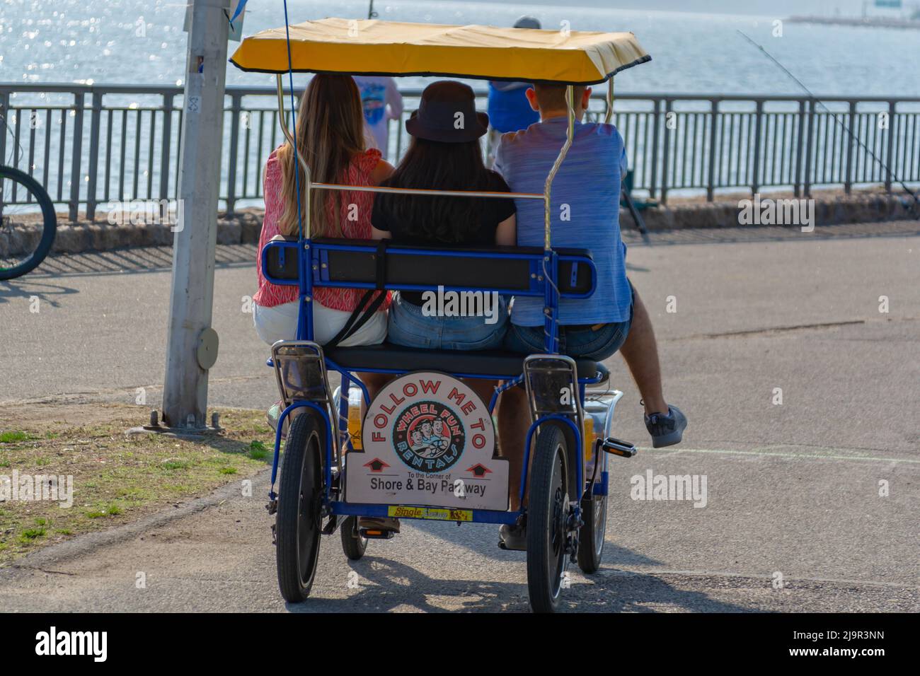 Pedal-Powered Rickshaw Ride Stock Photo - Alamy