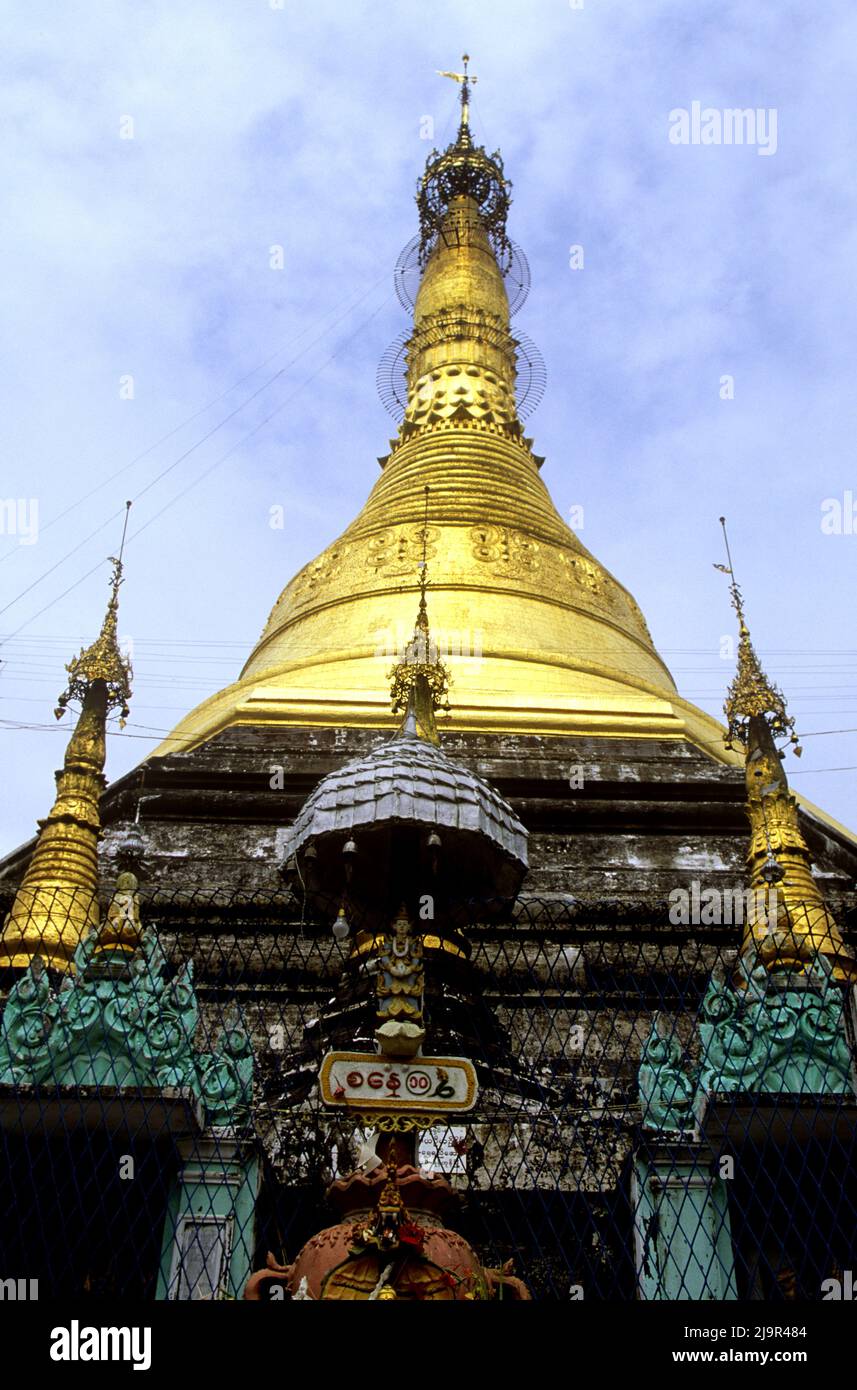 The Kyaikthanlan Pagoda is the tallest Buddhist pagoda in Mawlamyine ...