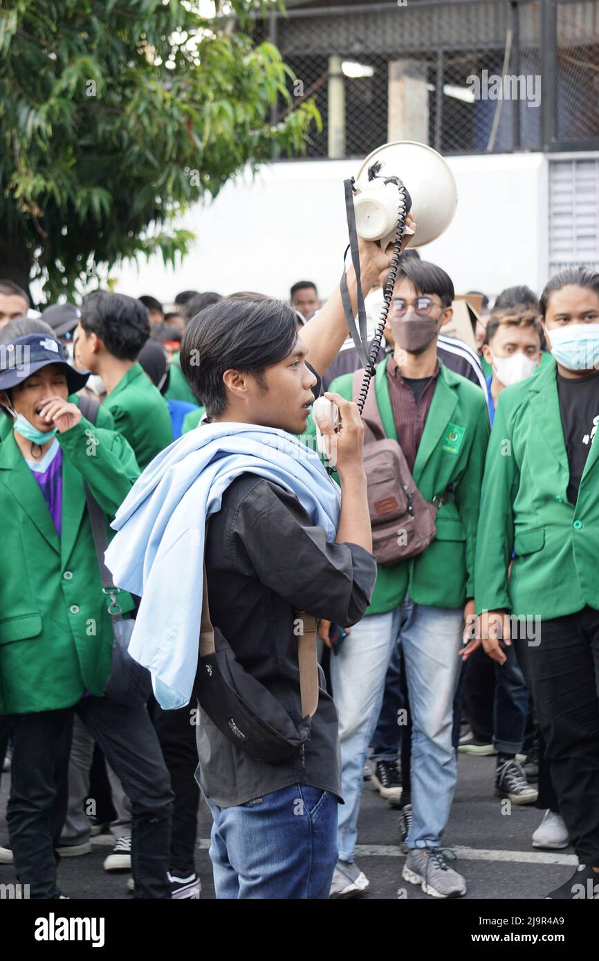 Kediri, East Java, Indonesia - April 18th, 2022 : Indonesian students ...