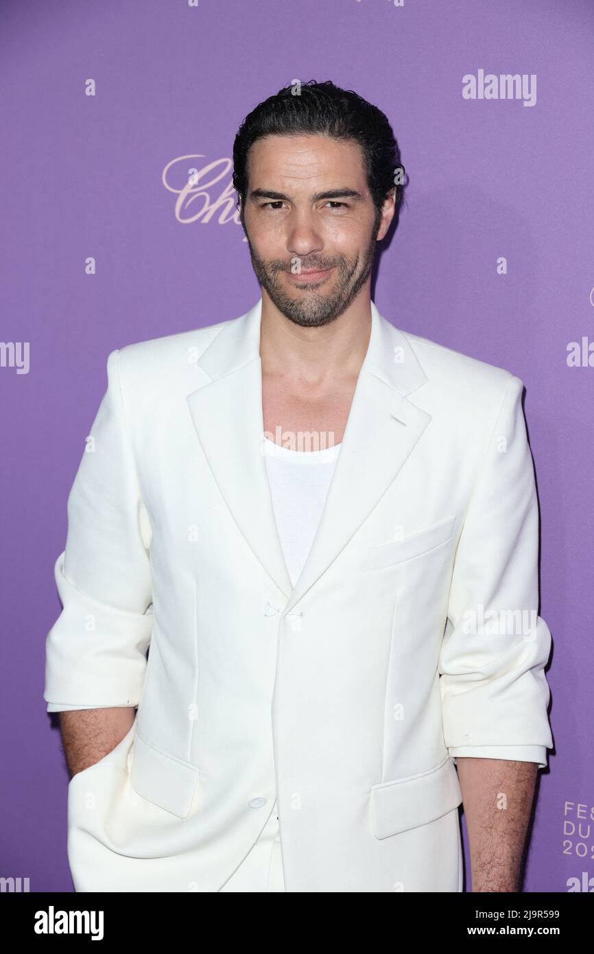 Cannes, France. 24th May, 2022. Tahar Rahim attending the "Cannes 75 ...