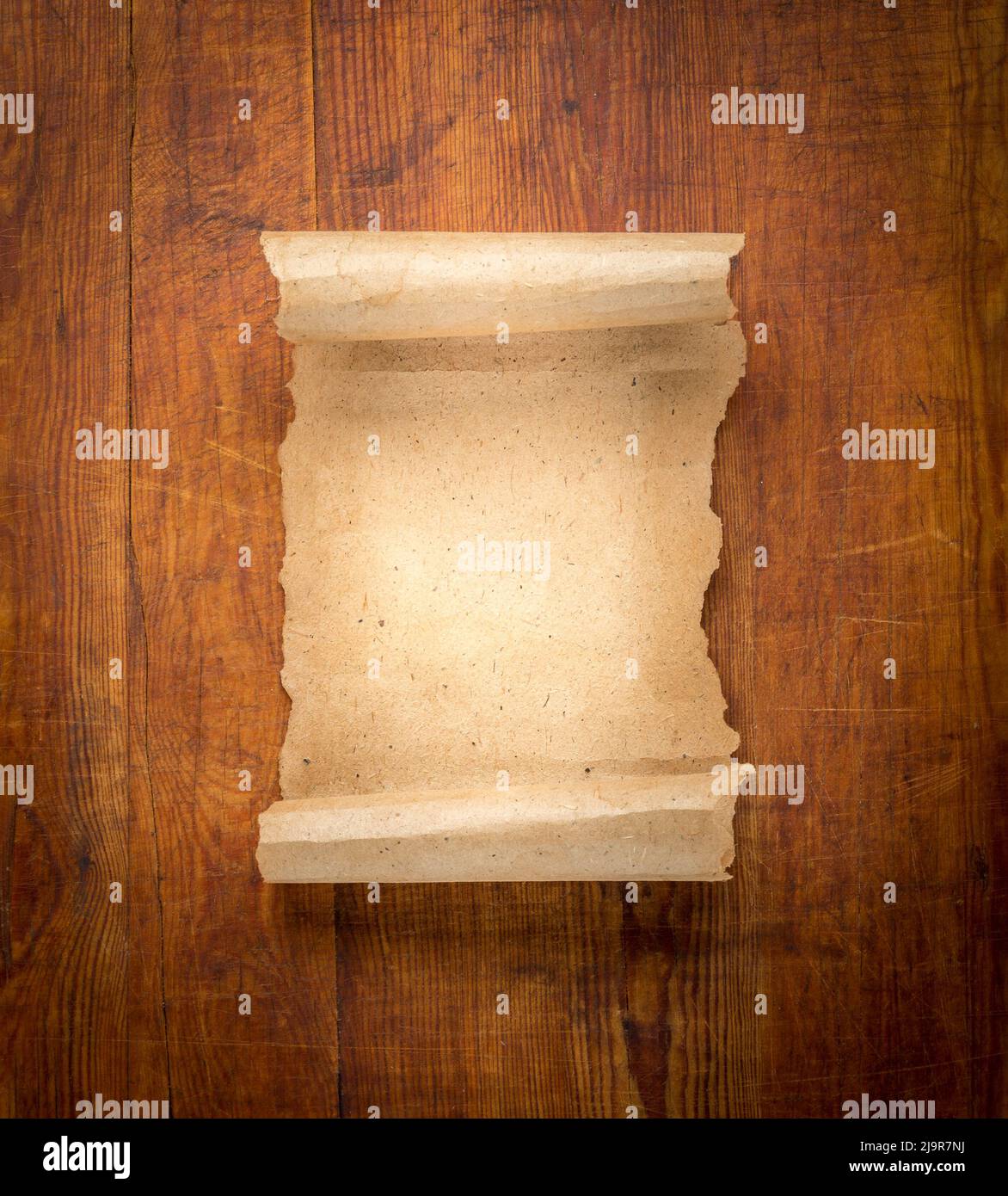 Parchment scroll on black hi-res stock photography and images - Alamy
