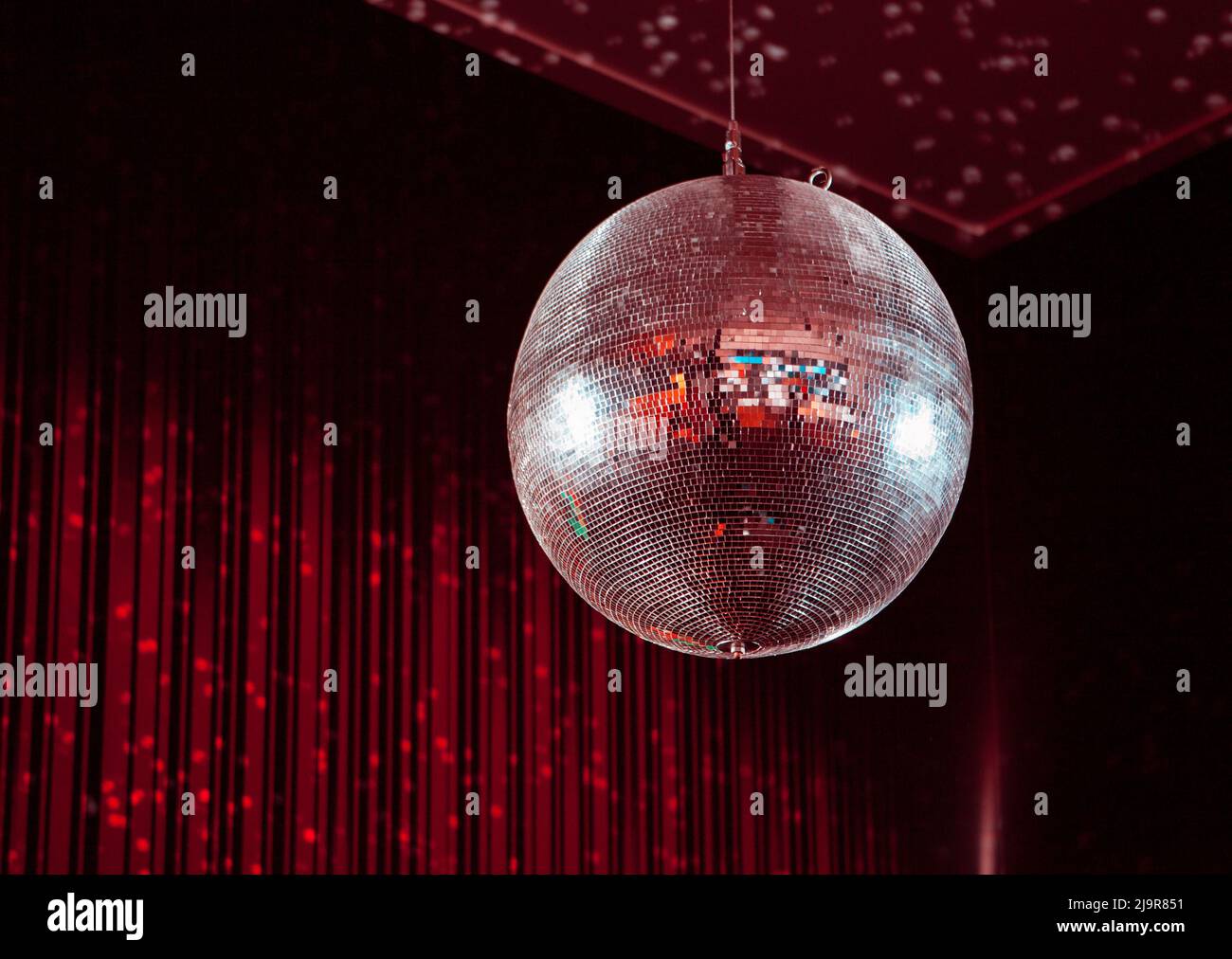 Party lights disco ball dance Stock Photo - Alamy