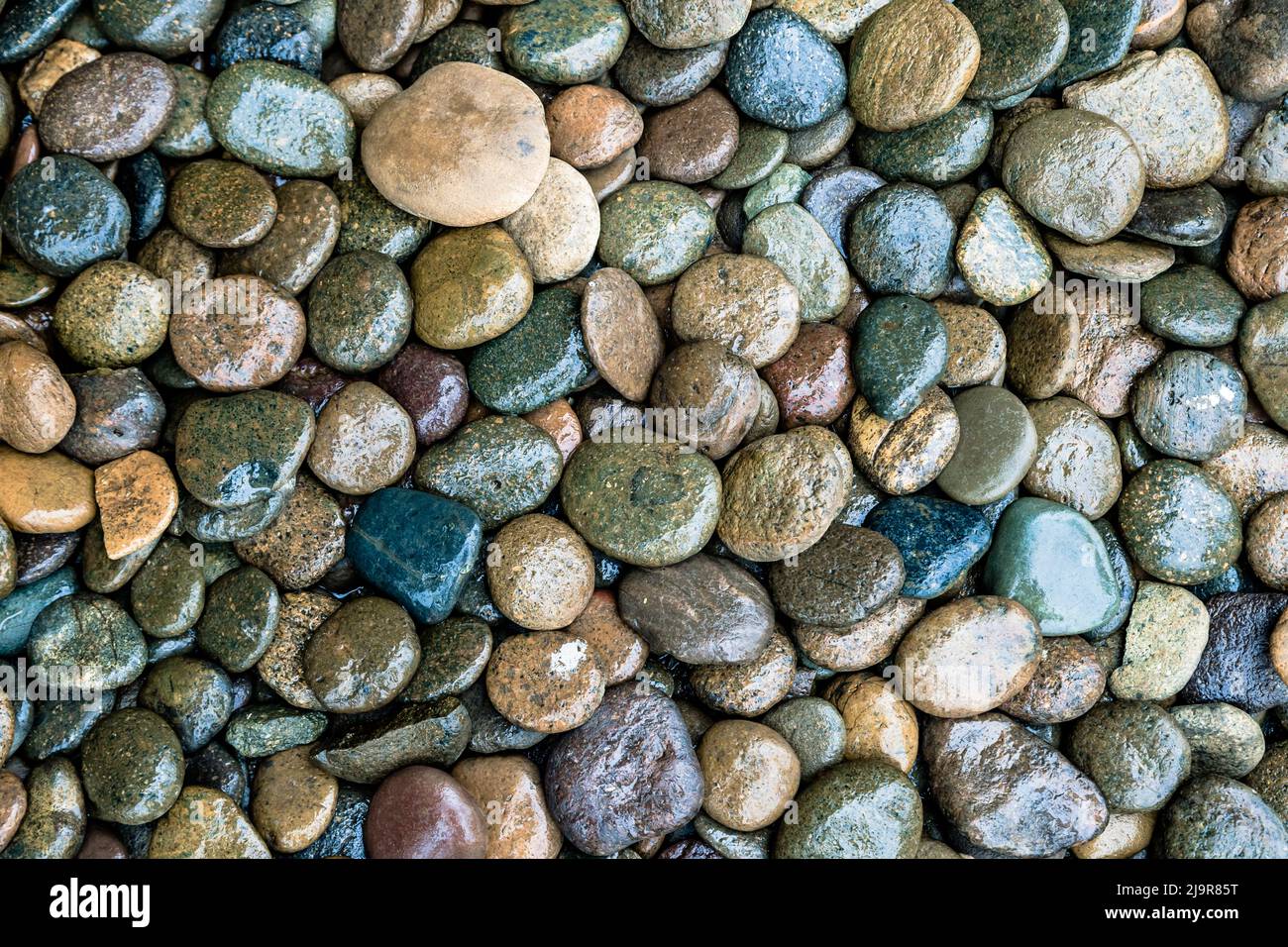 Wet rock river texture background Stock Photo - Alamy