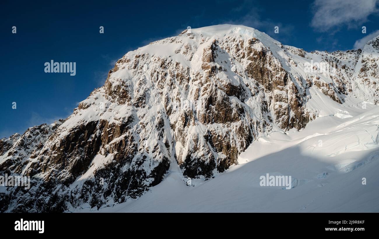 The South Face of Mt Hicks also known as Saint Davids Dome Stock Photo ...