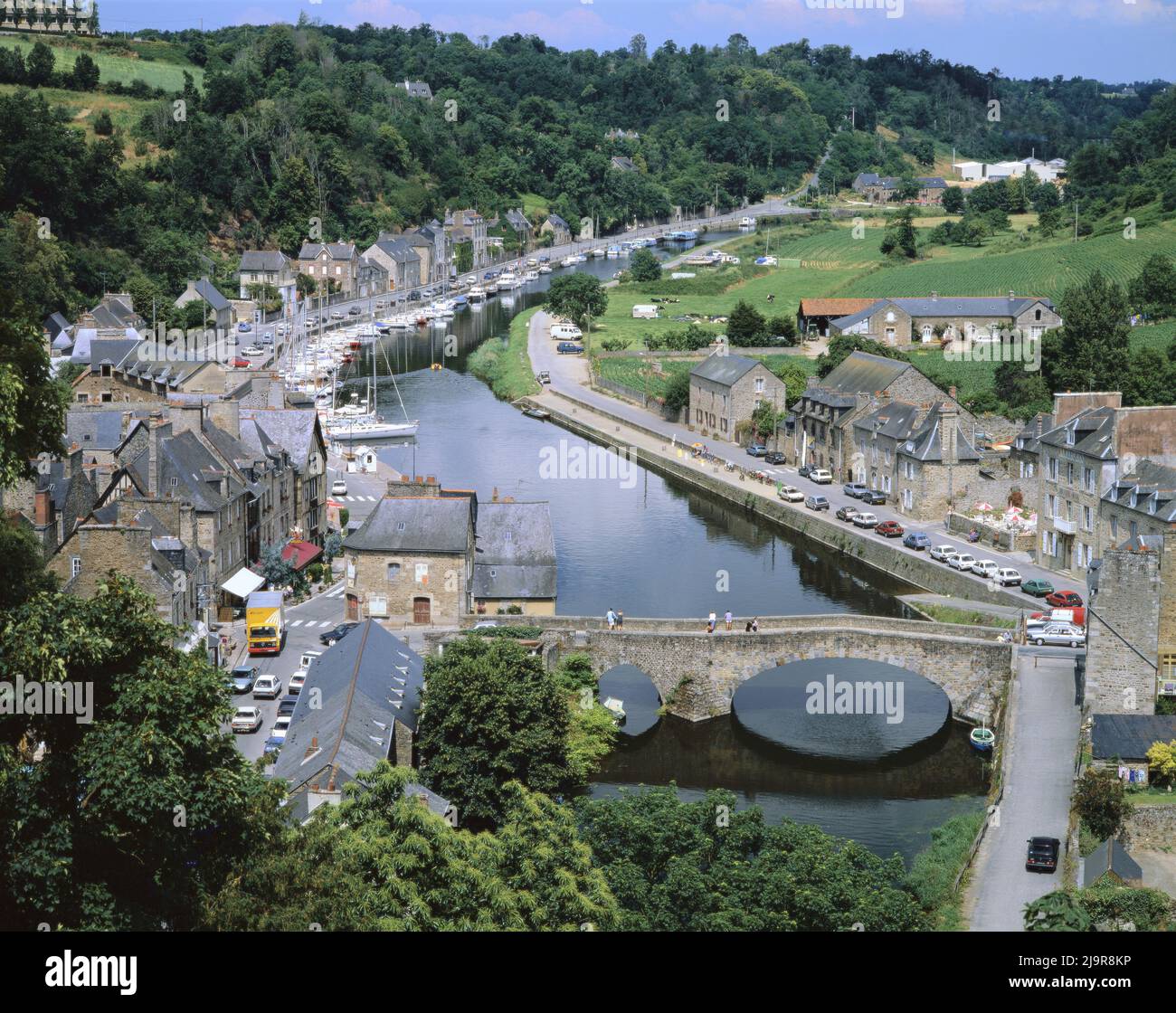 Country view in France Stock Photo - Alamy