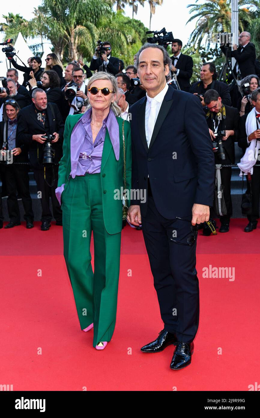 Solrey Desplat , Alexander Desplat 75th Cannes Film Festival Red Carpet ...