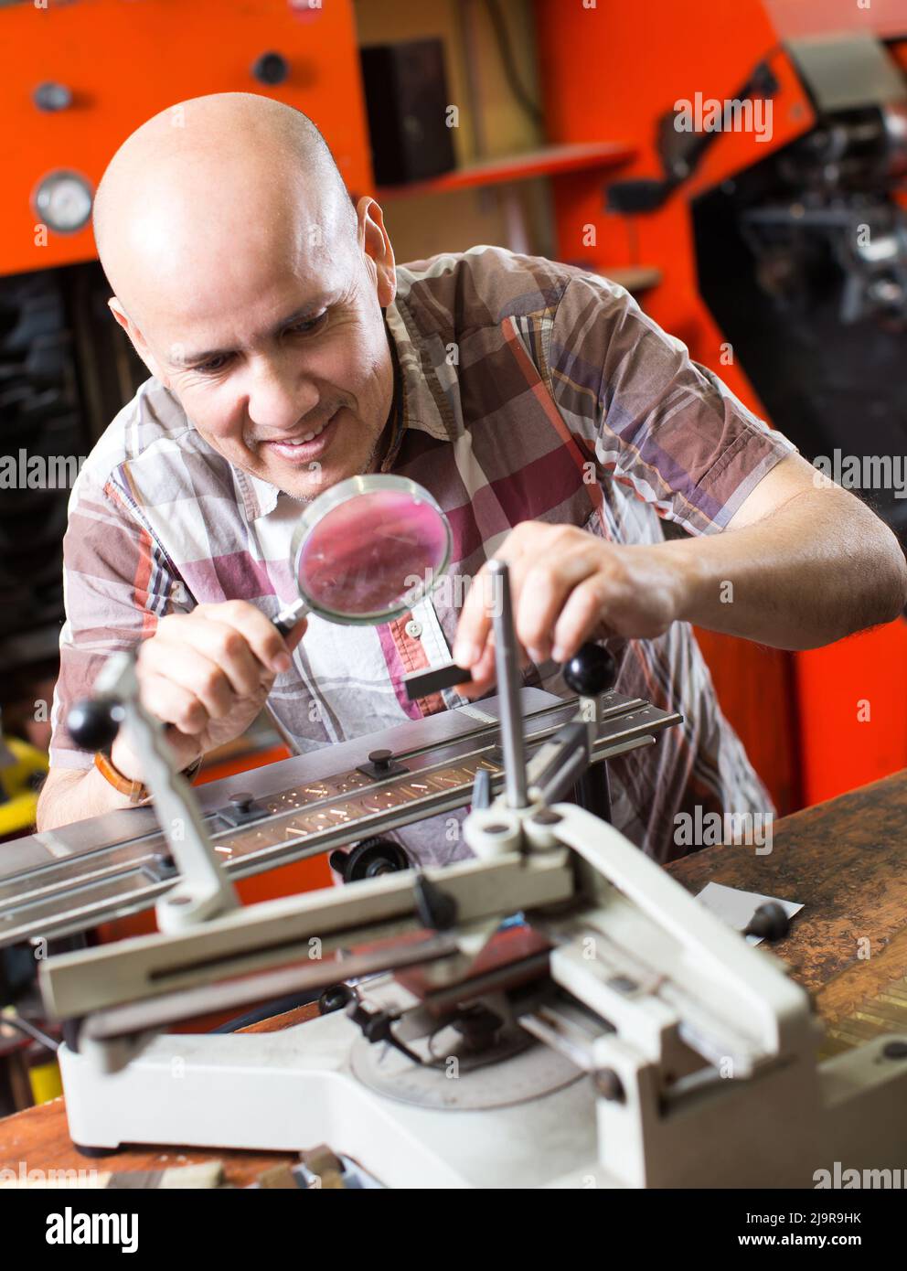 Plate making machine hi-res stock photography and images - Alamy