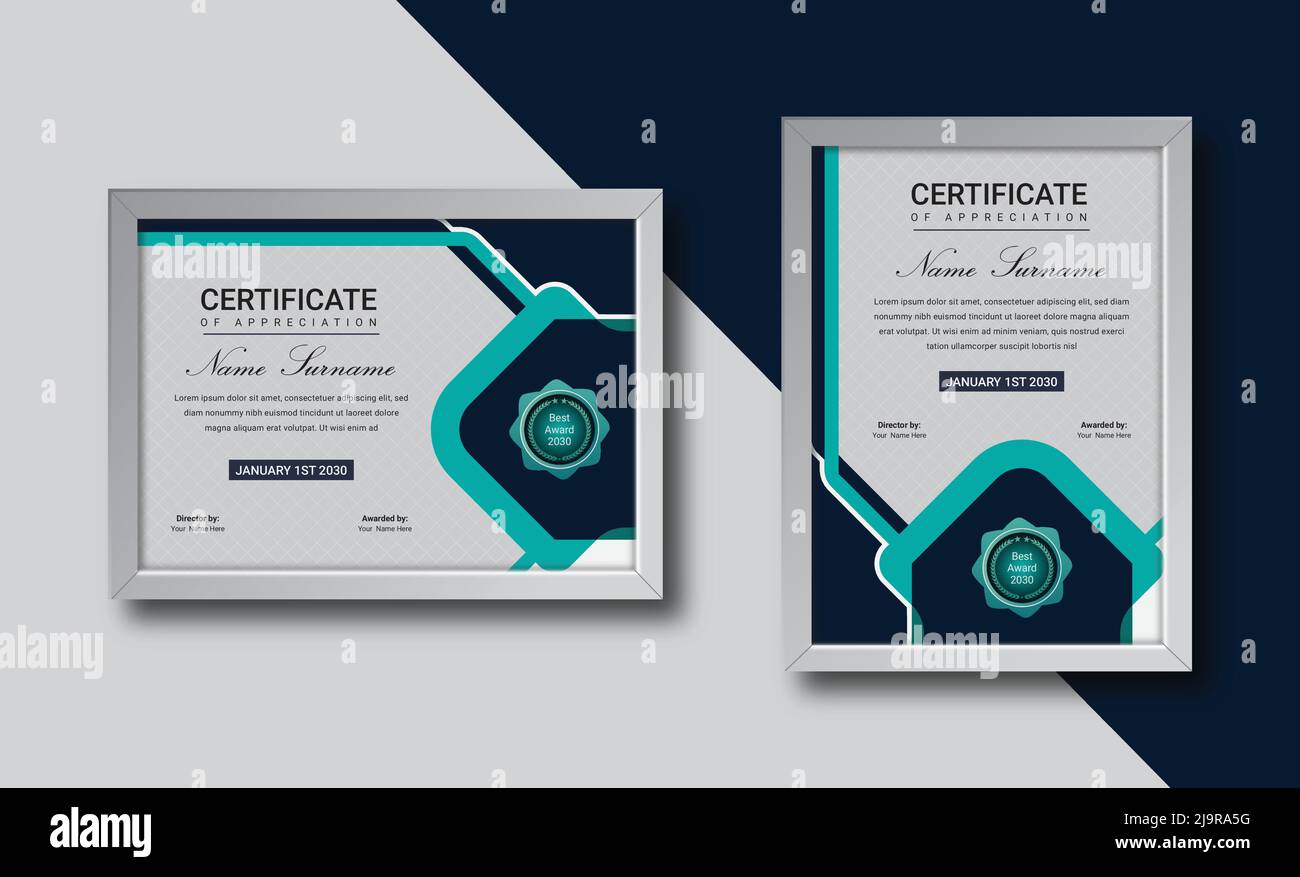 Indesign Certificate Template