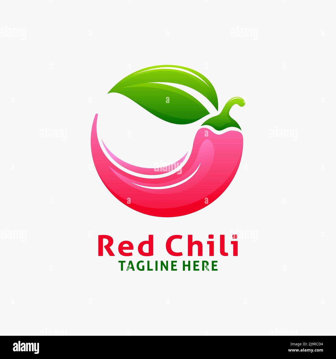 Red chili logo design Stock Vector Image & Art - Alamy