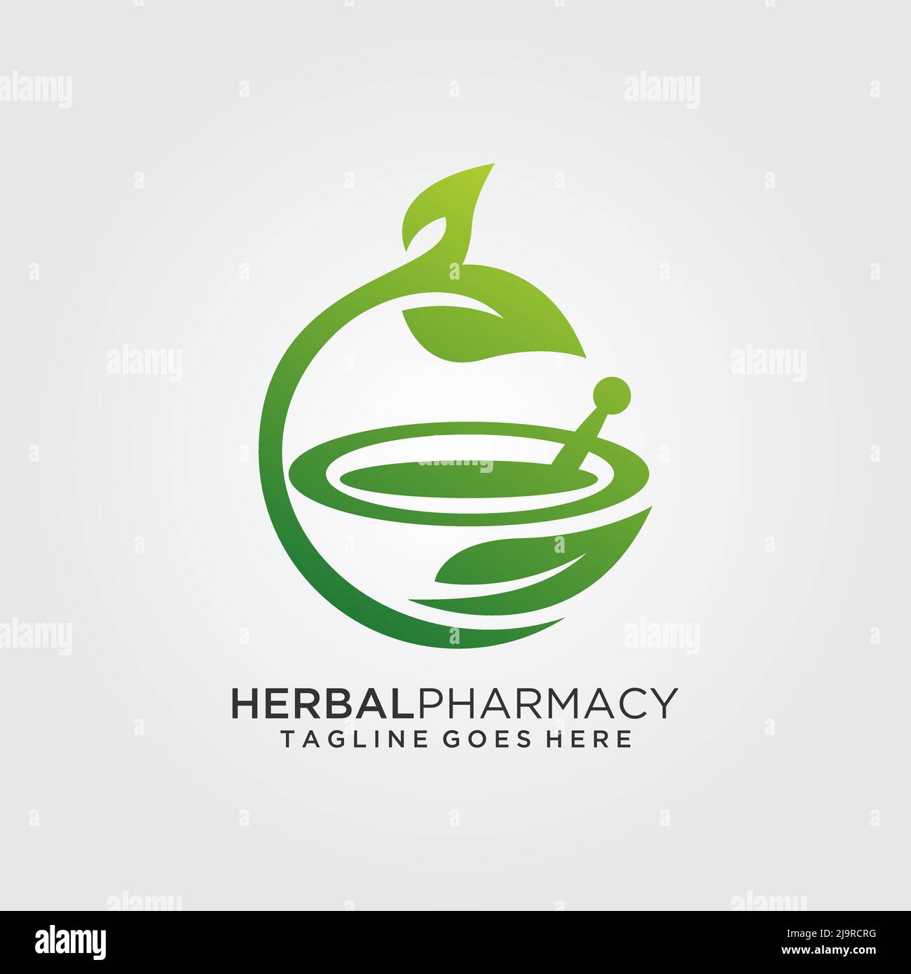 Herbal pharmacy logo design Stock Vector Image & Art - Alamy