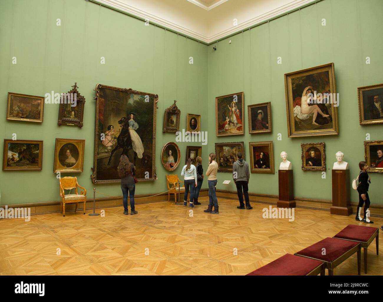 Moscow, Russia - November 5, 2015: The State Tretyakov Art Gallery in ...