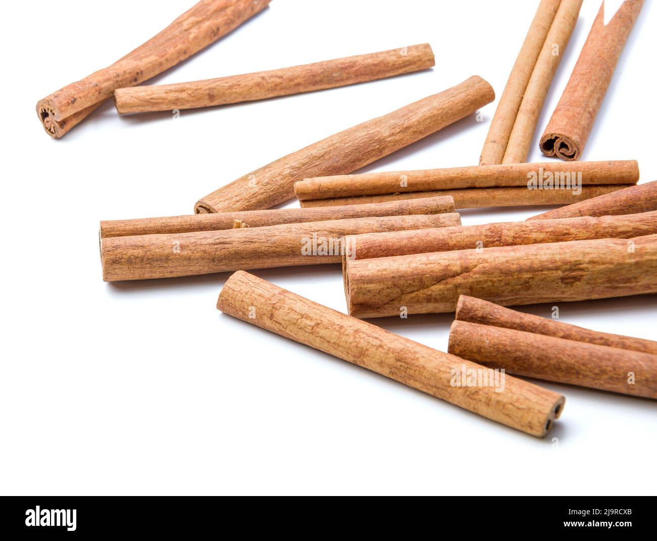 Cinnamon isolated on white background cutout Stock Photo - Alamy