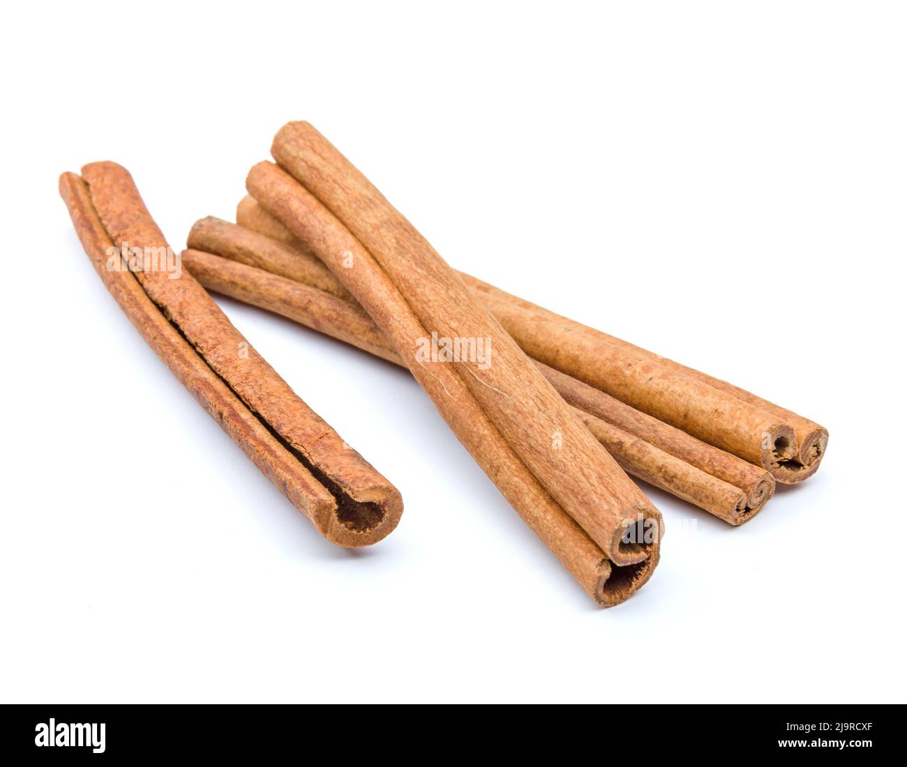 Cinnamon isolated on white background cutout Stock Photo - Alamy