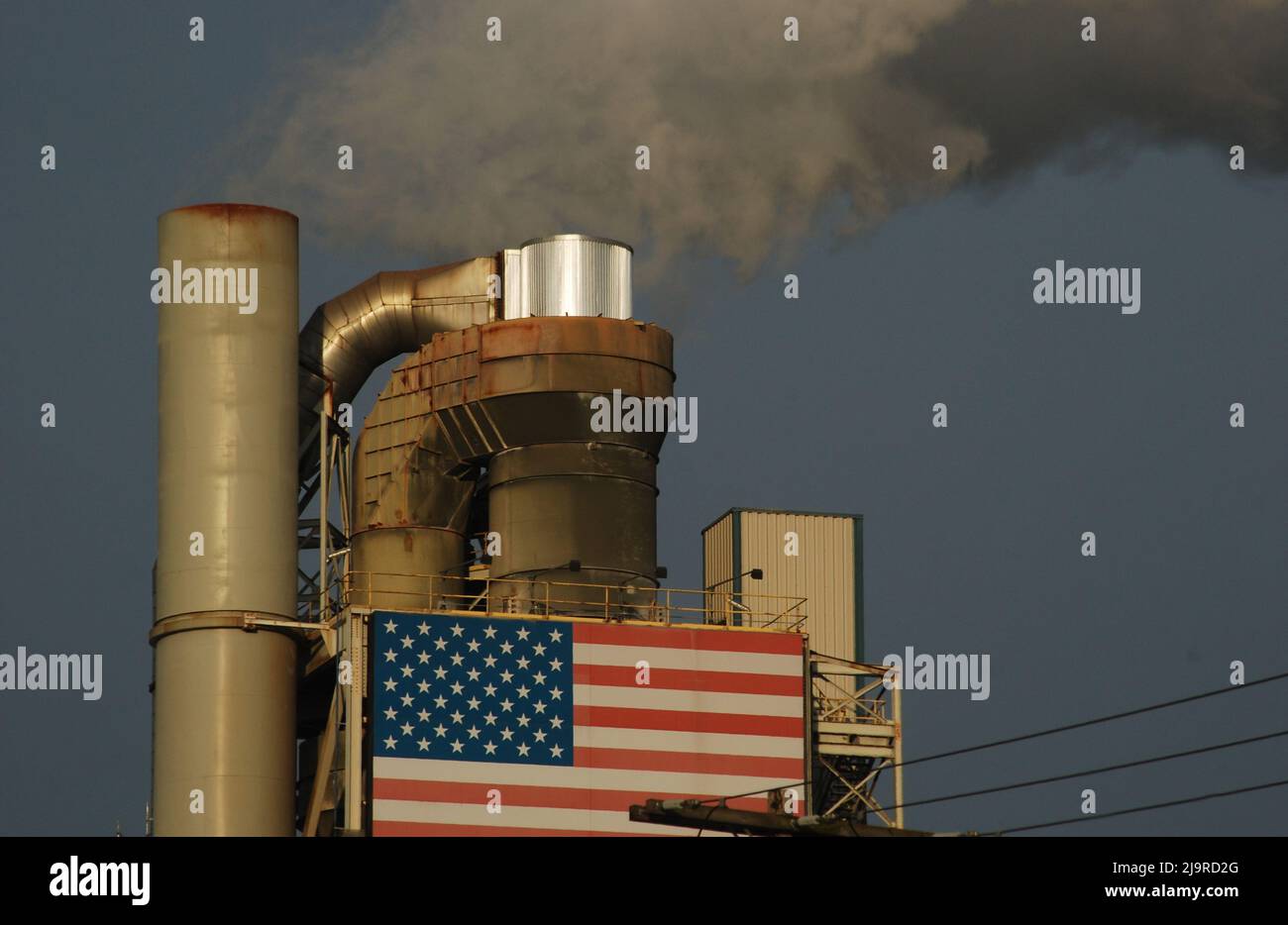 Industrial Scene in the Pacific Northwest Stock Photo - Alamy