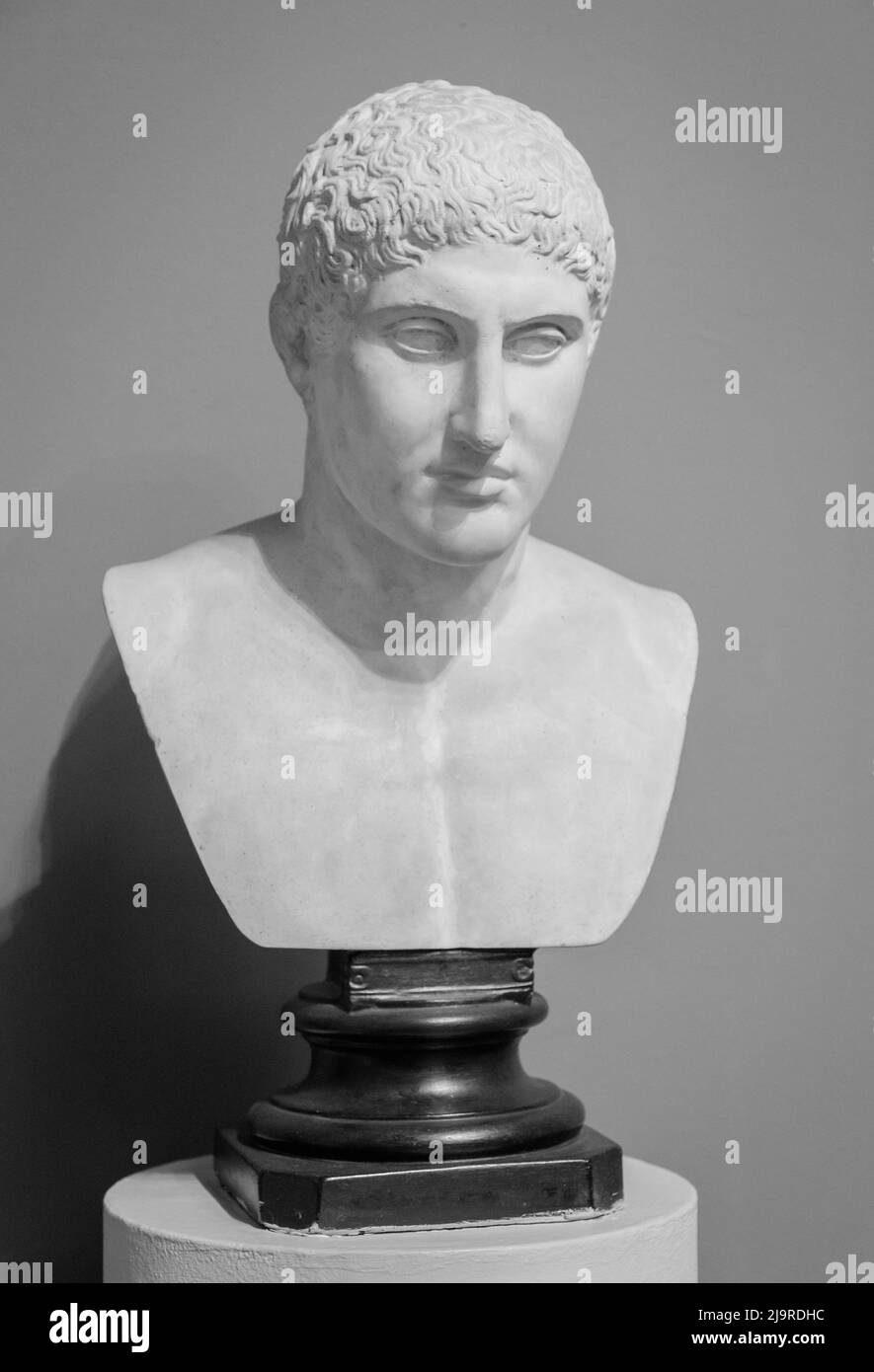 The ancient marble portrait bust Stock Photo - Alamy