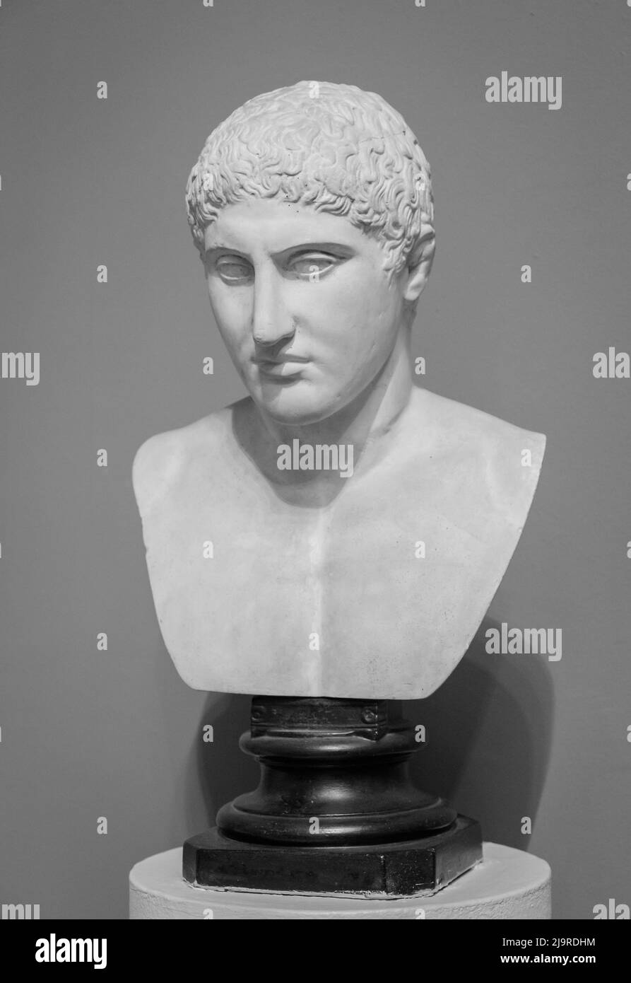 The ancient marble portrait bust Stock Photo - Alamy