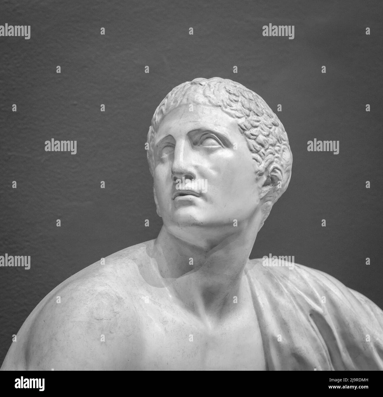 The ancient marble portrait bust Stock Photo - Alamy